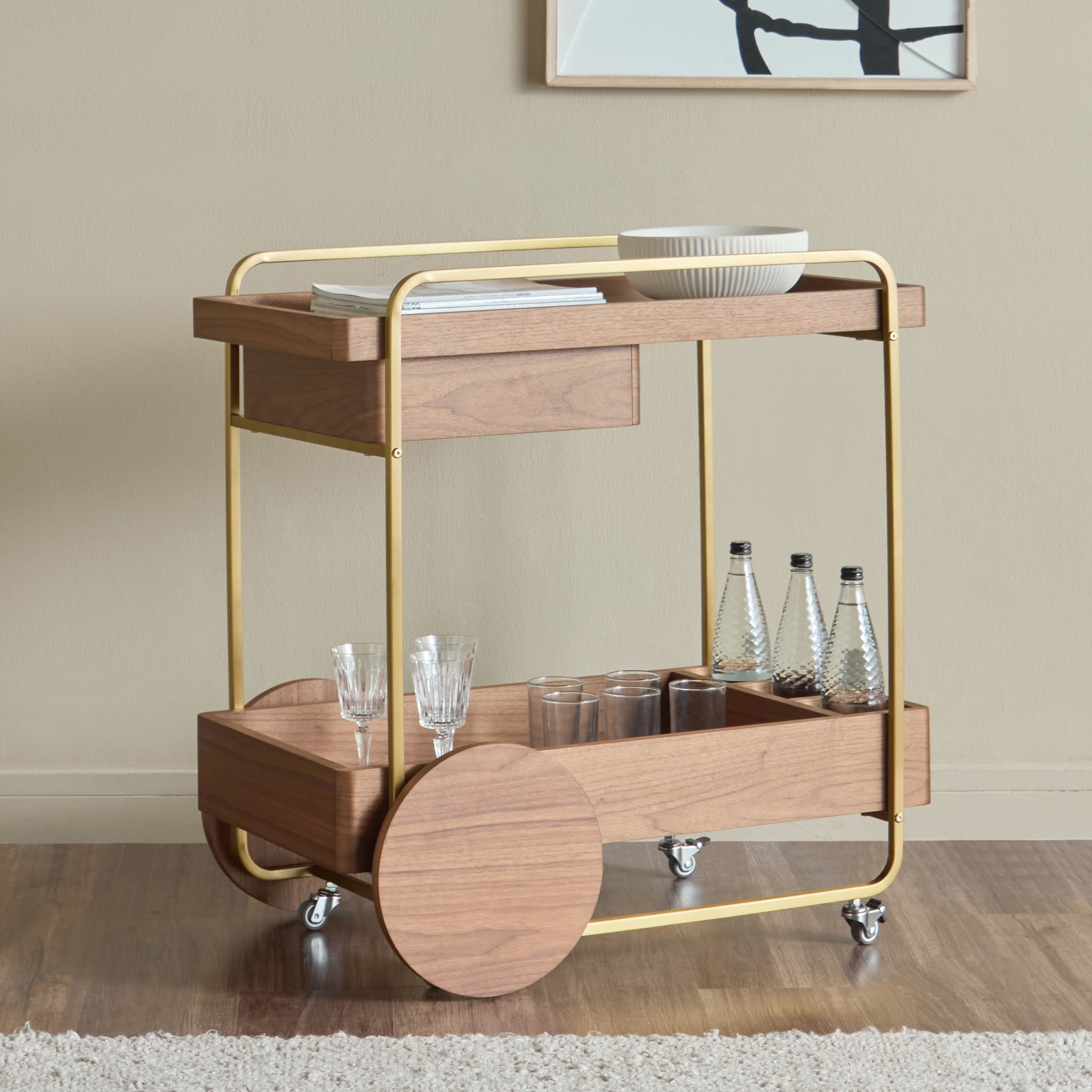 Shop Arcade Serving Trolley | Homecentre Oman