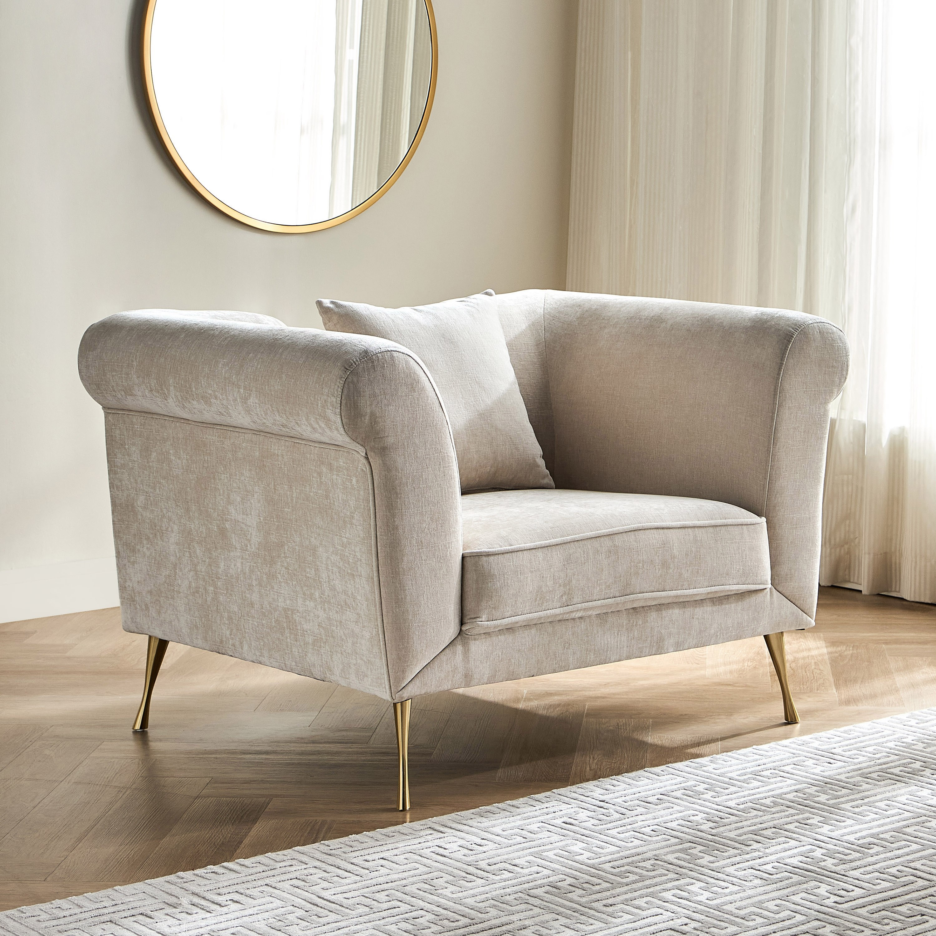 Shop Natalie Fabric Armchair | Home Centre Kuwait