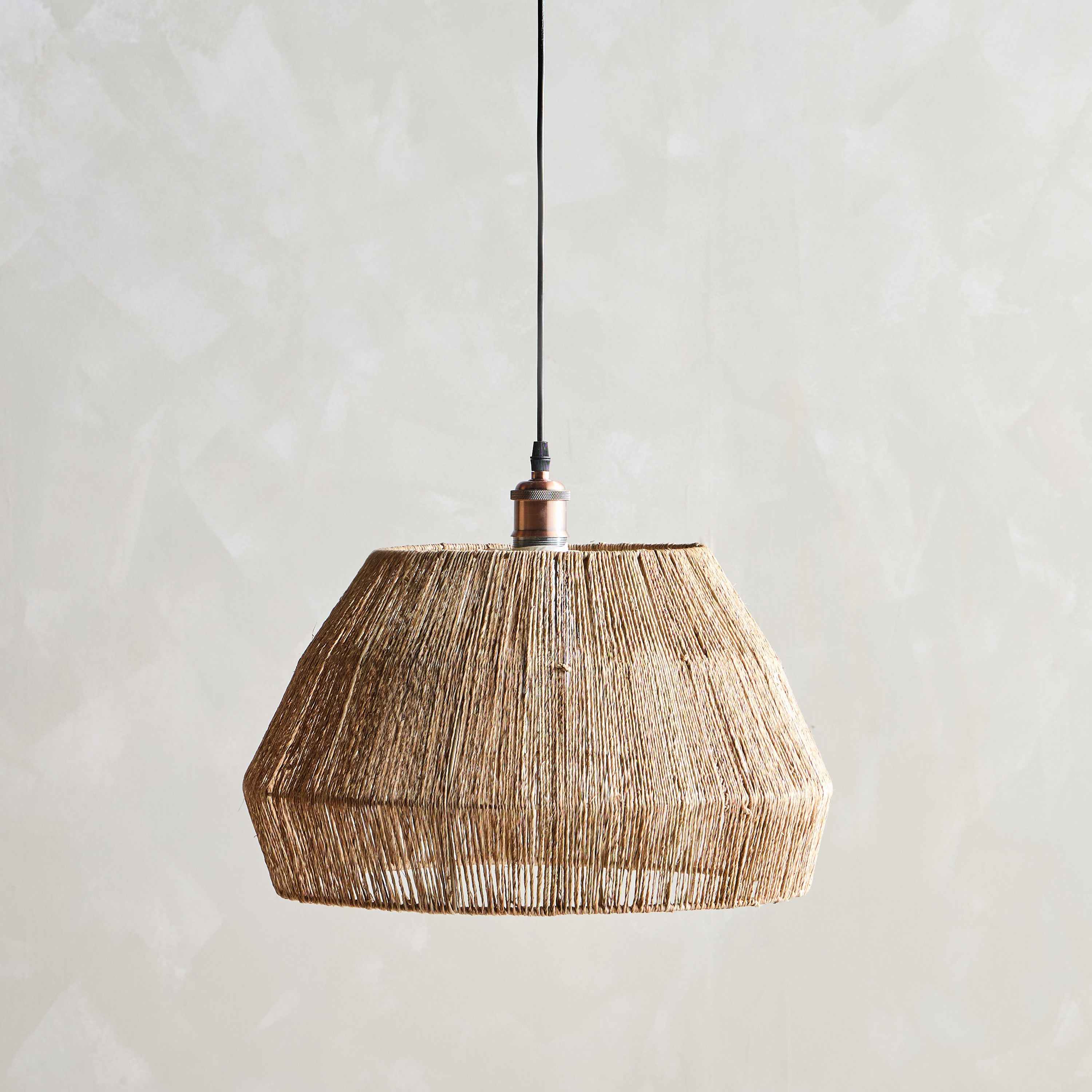 Shop Mix and Match Yankee Jute Ceiling Lamp Shade - 26 cm | Homecentre Oman