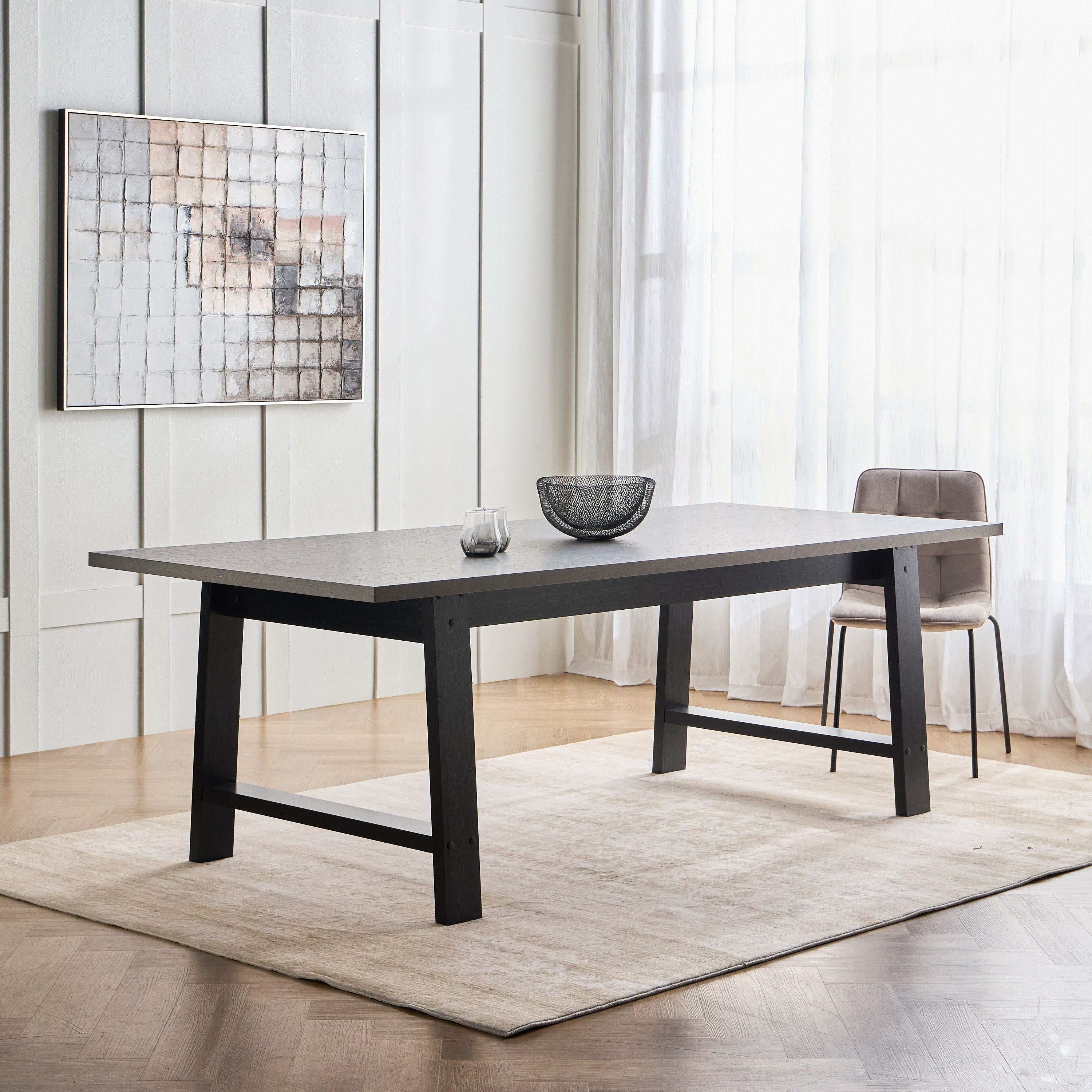 Shop Oxford 8-Seater Dining Table | Homecentre Oman