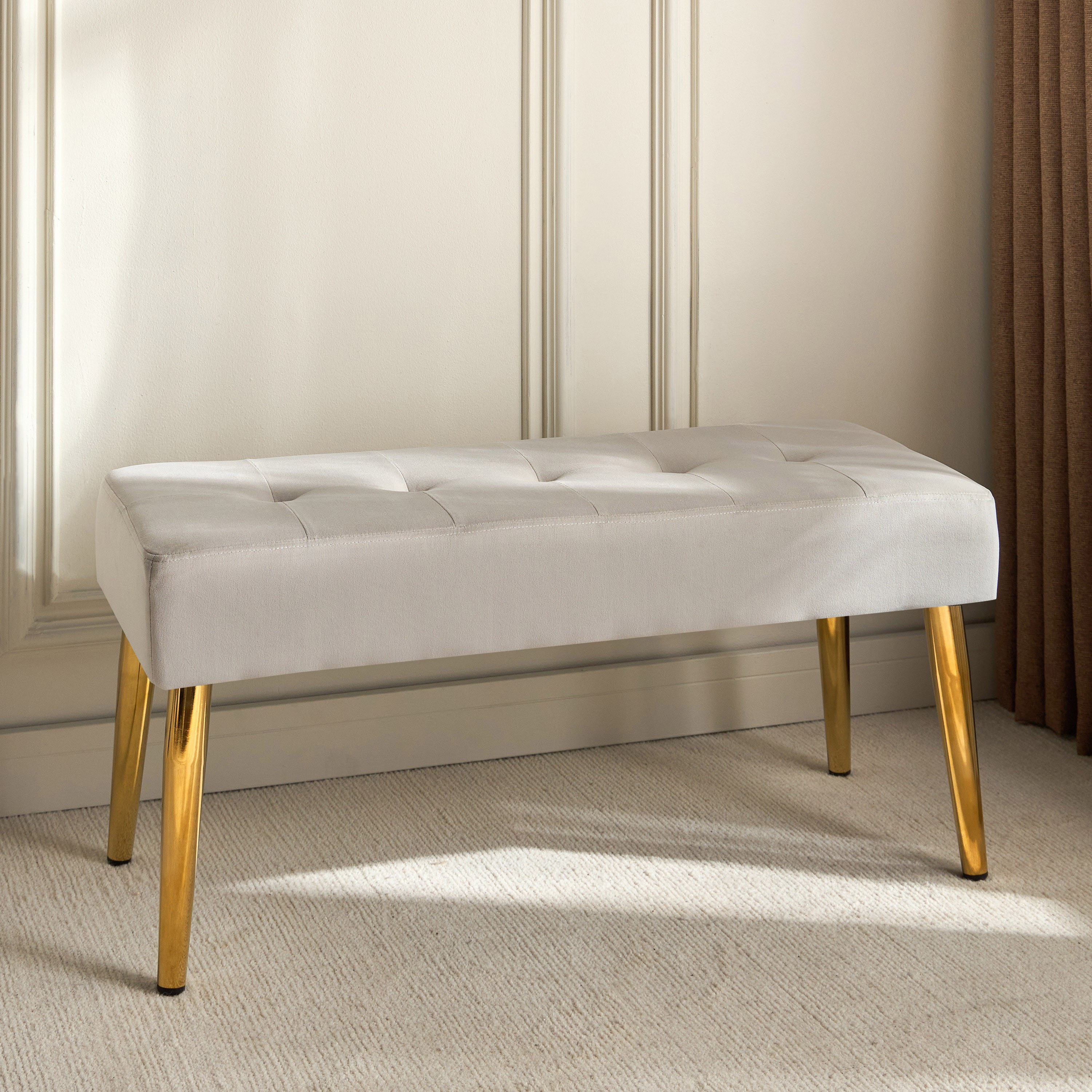 Shop Glory Fabric Bench | Home Centre Kuwait