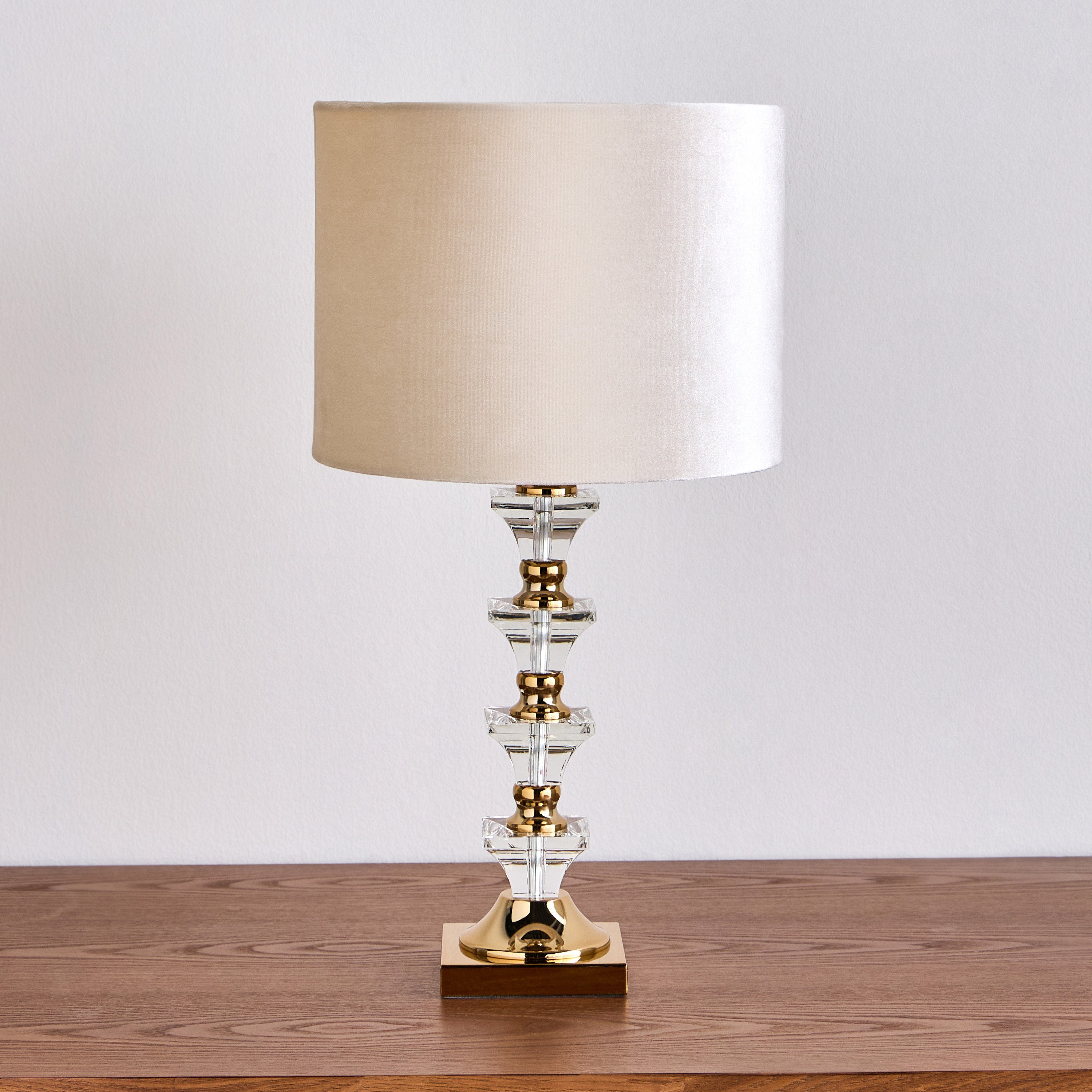 Shop Valeria Crystal Table Lamp - 56 cm | Home Centre Kuwait