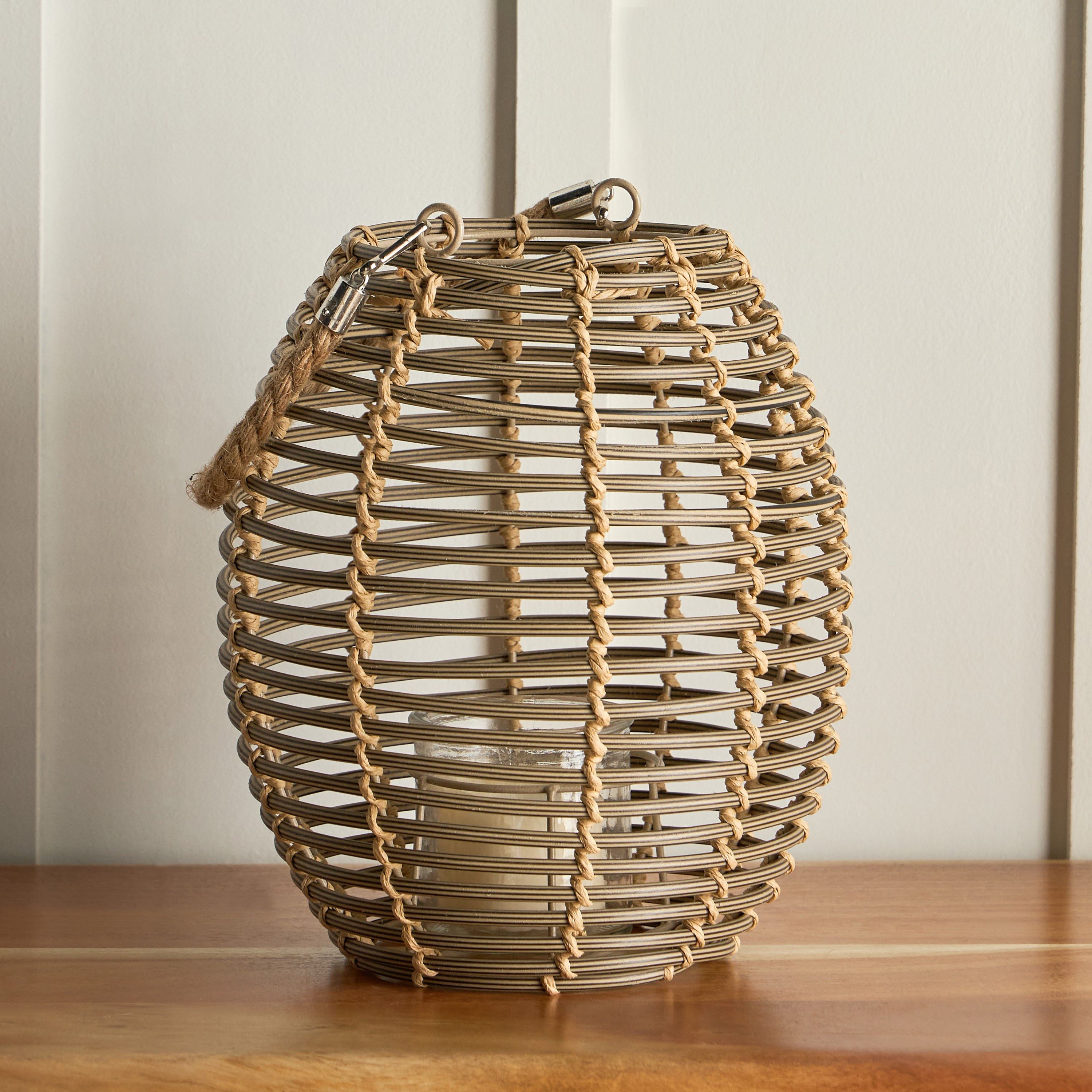 Shop Raya Rattan Lantern - 25 cm | Homecentre Egypt