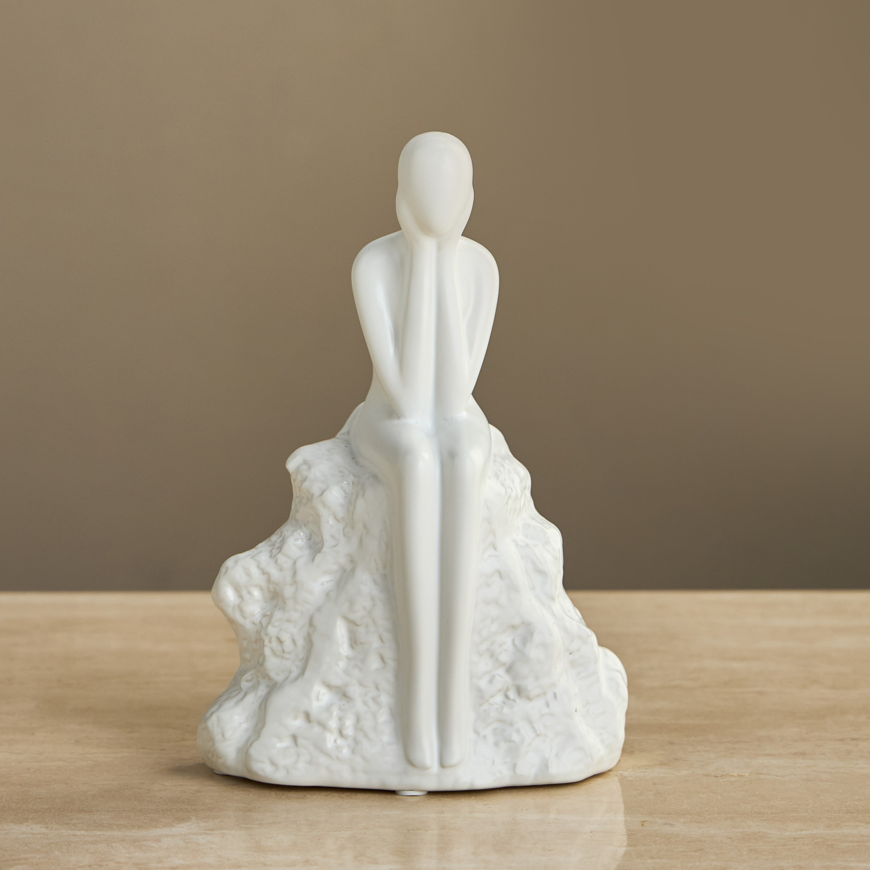 Shop Benji Sitting Lady Decorative Accent Online | Home Centre UAE