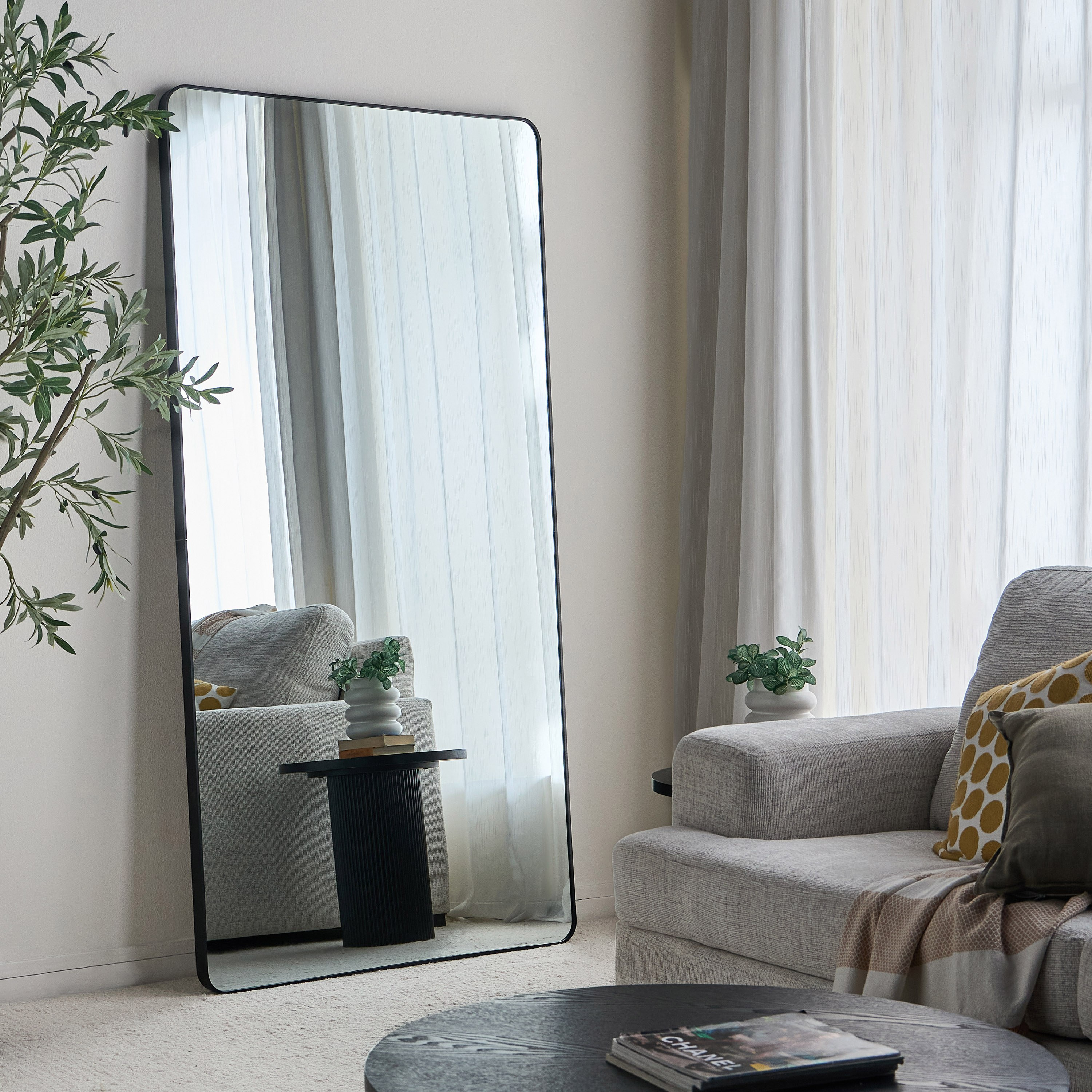 Shop Artemis Leaner Floor Mirror - 200x100 cm | Homecentre Oman