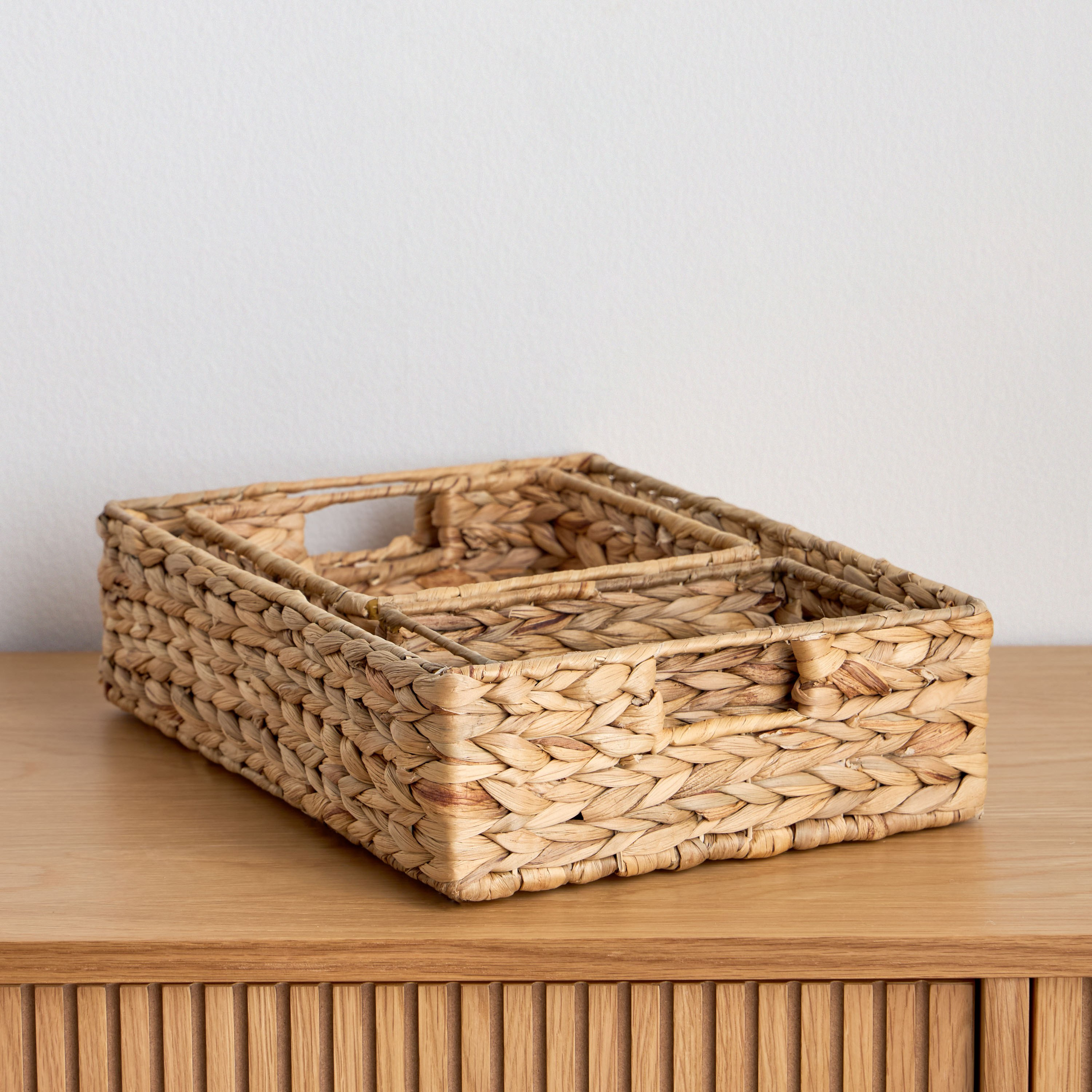 Shop York 3-Piece Storage Basket Set | Homecentre Oman