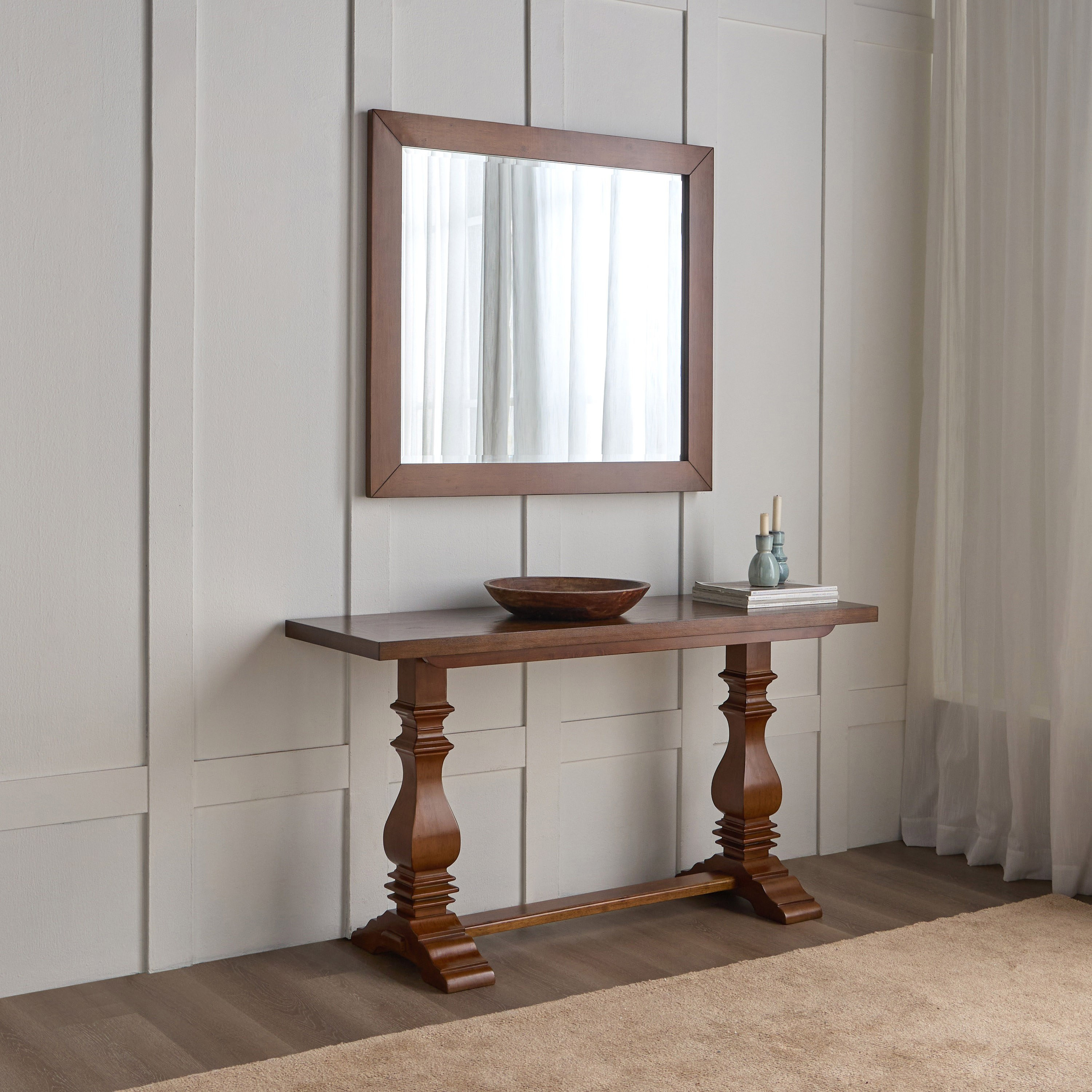 Shop Victor Console Table with Mirror | Homecentre Oman
