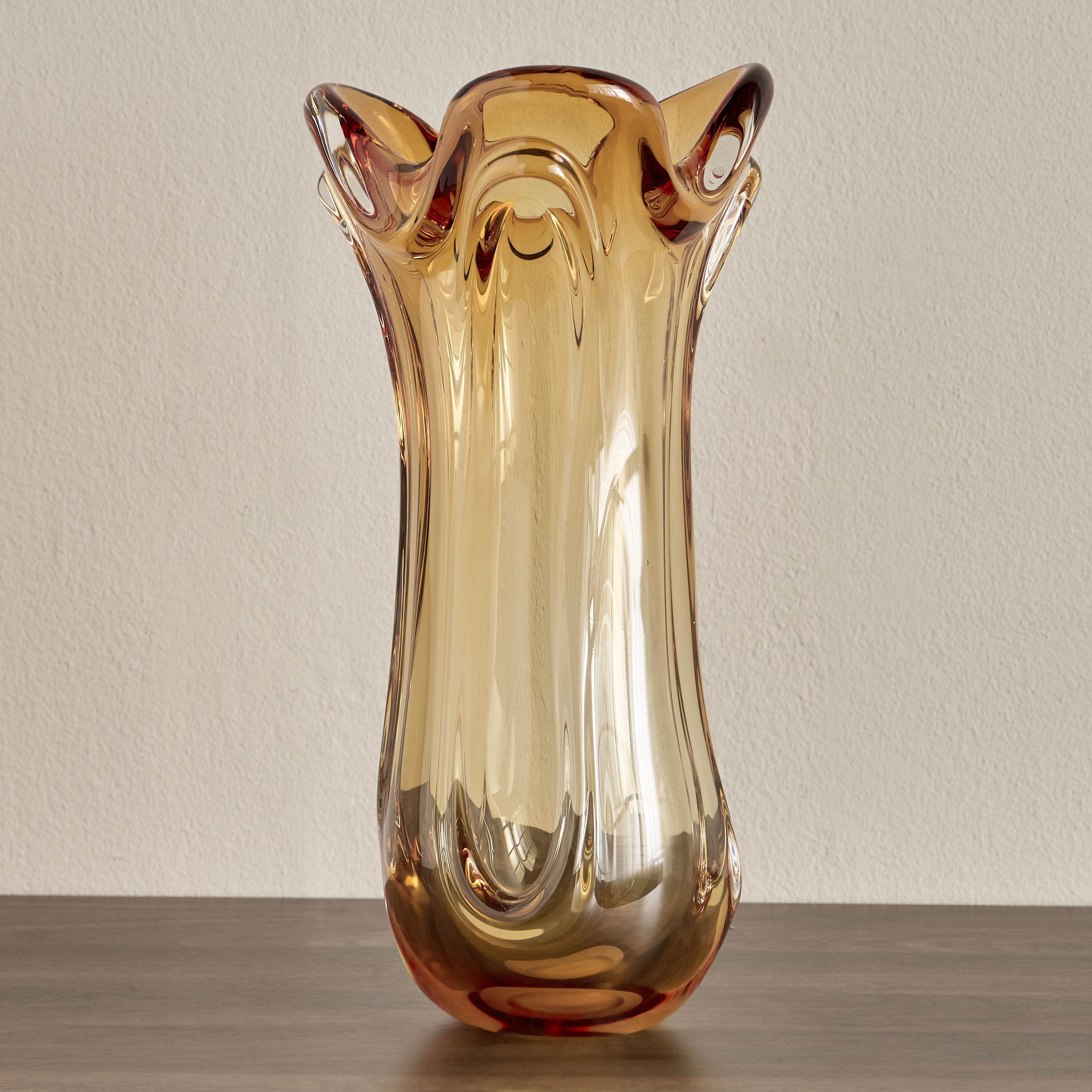 Shop Kelly Glass Vase - 35 cm Online | Homecentre Oman