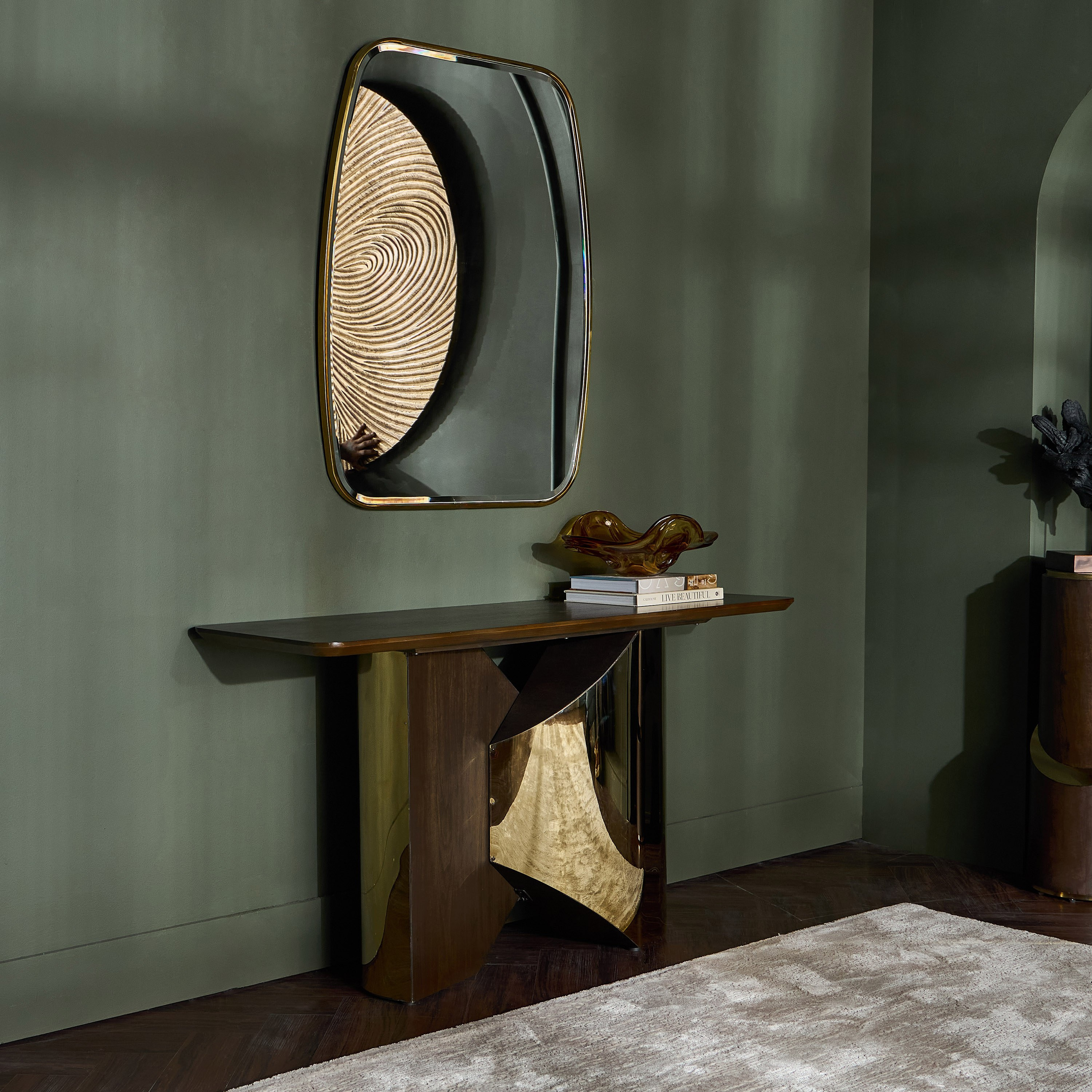 Shop Nexus Console Table with Mirror | Homecentre Oman