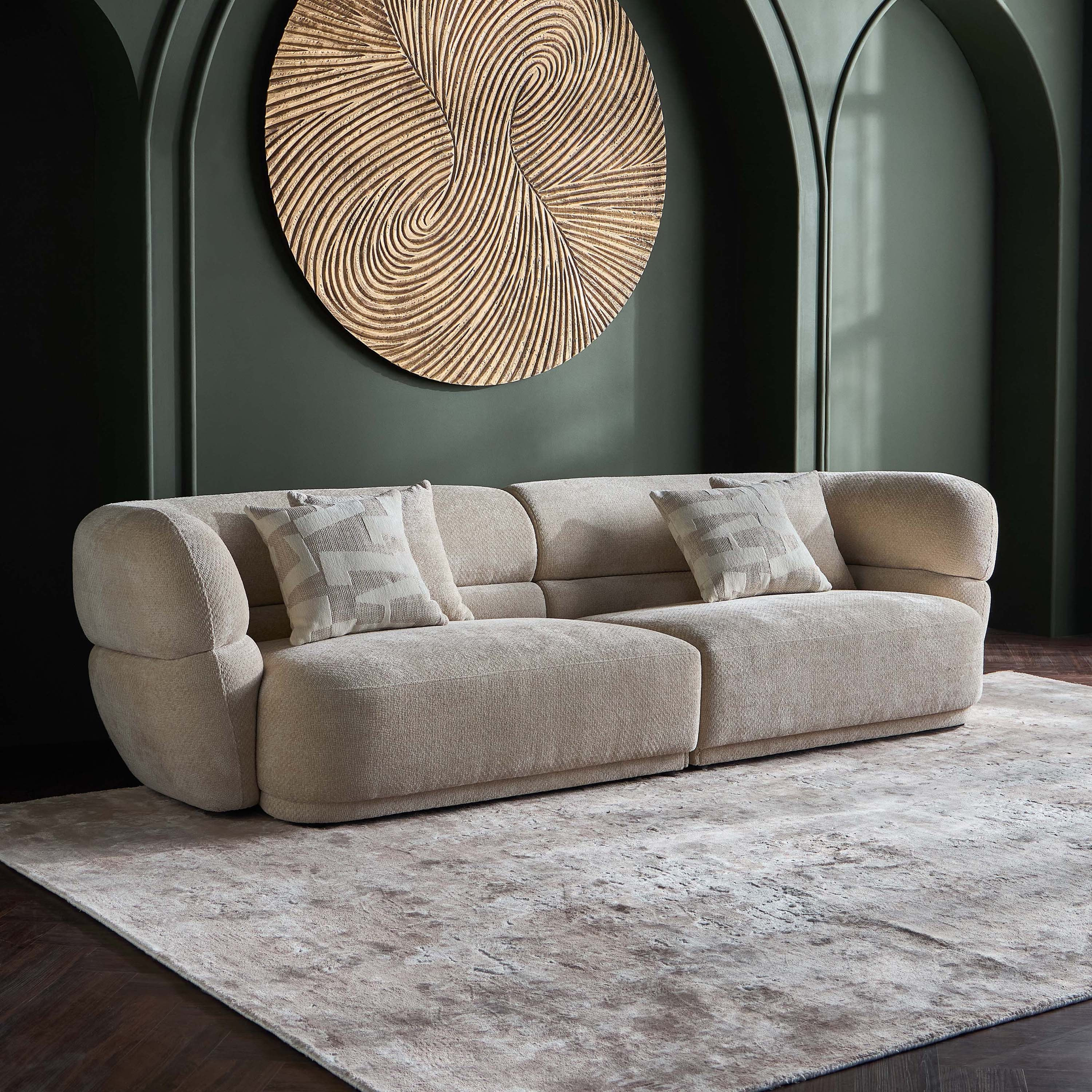 Shop Nexus 4-Seater Fabric Sofa | Home Centre Bahrain