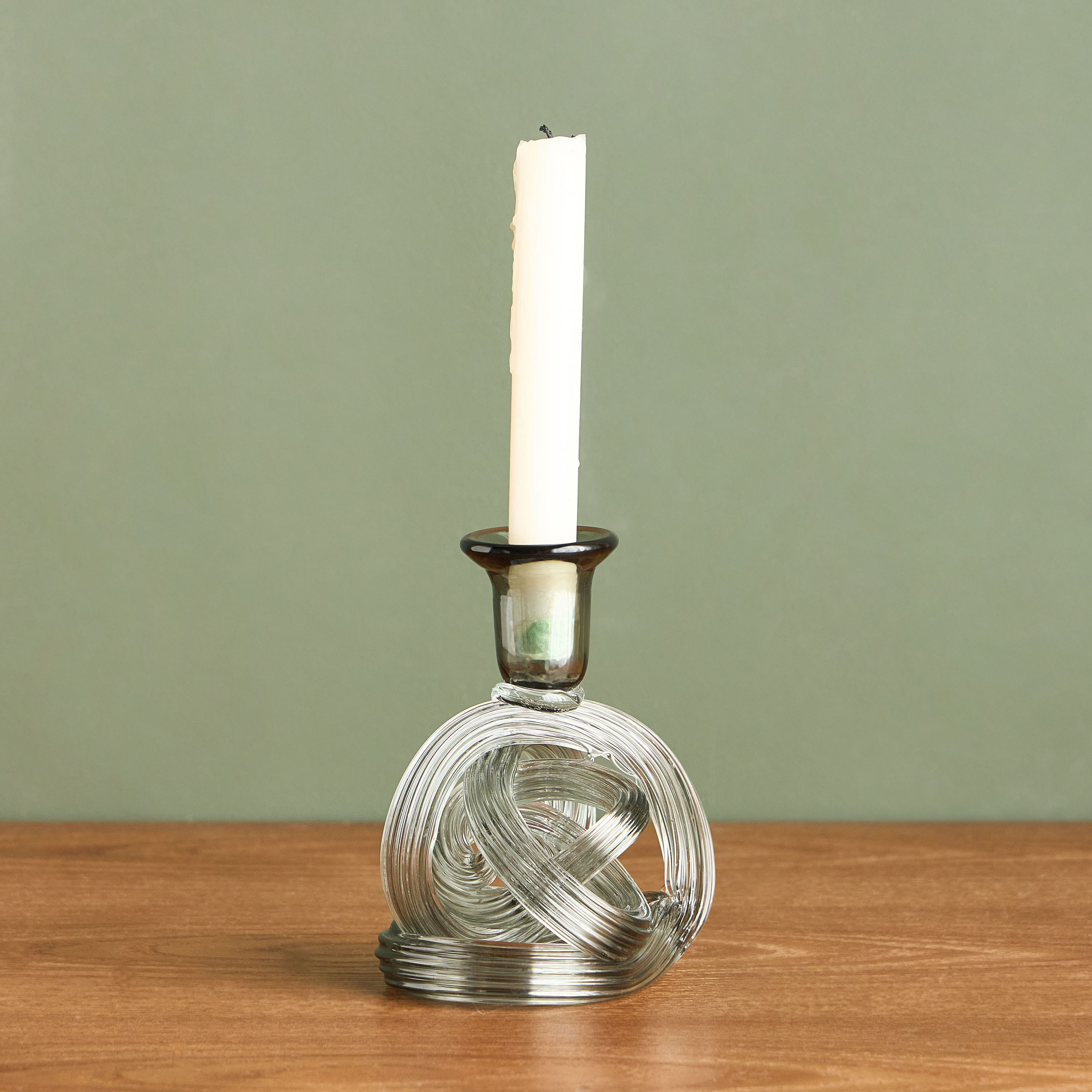 Shop Nexus Knot Taper Candleholder - 15 cm Online | Home Centre UAE