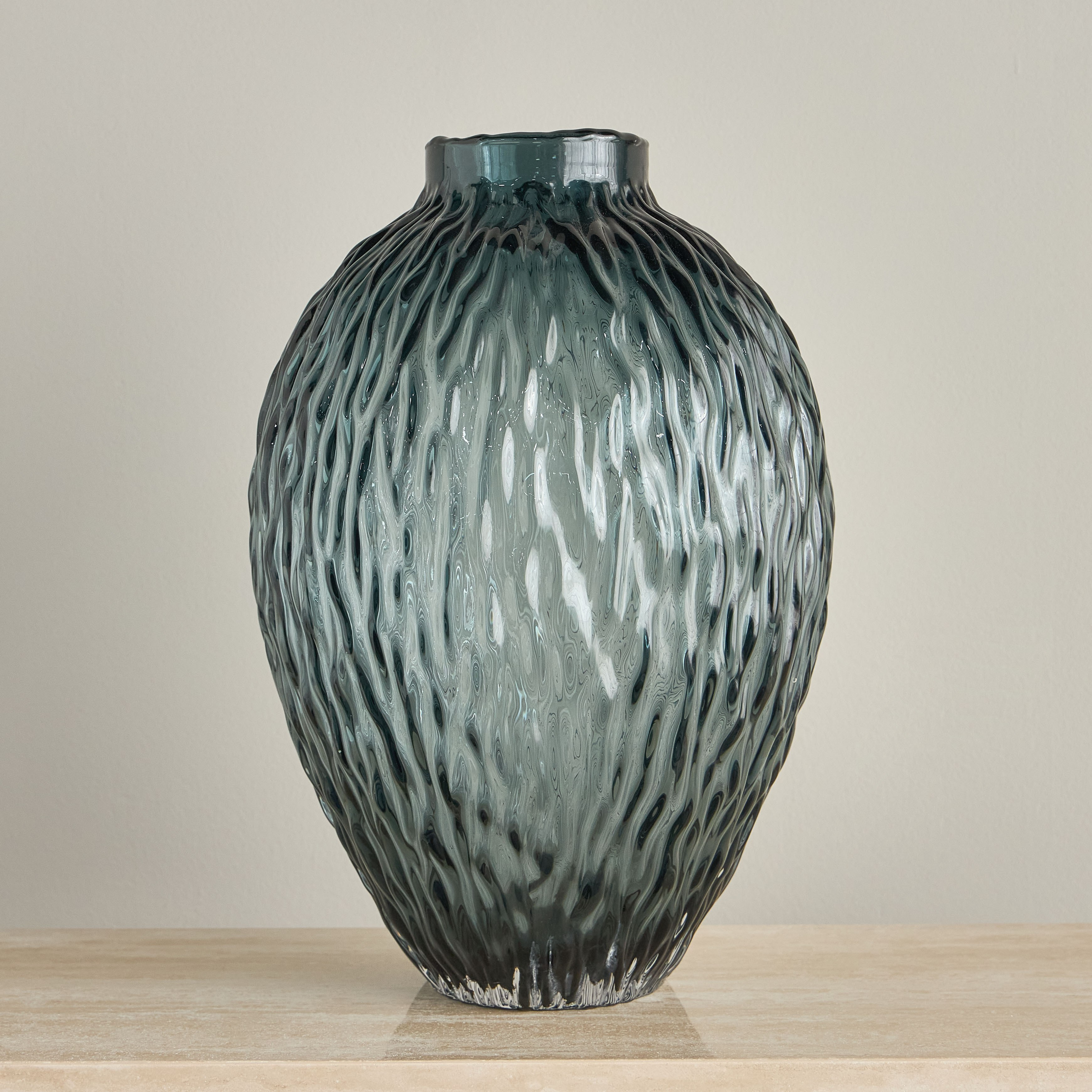 Shop Tamara Glass Vase - 48 cm Online | Home Centre UAE
