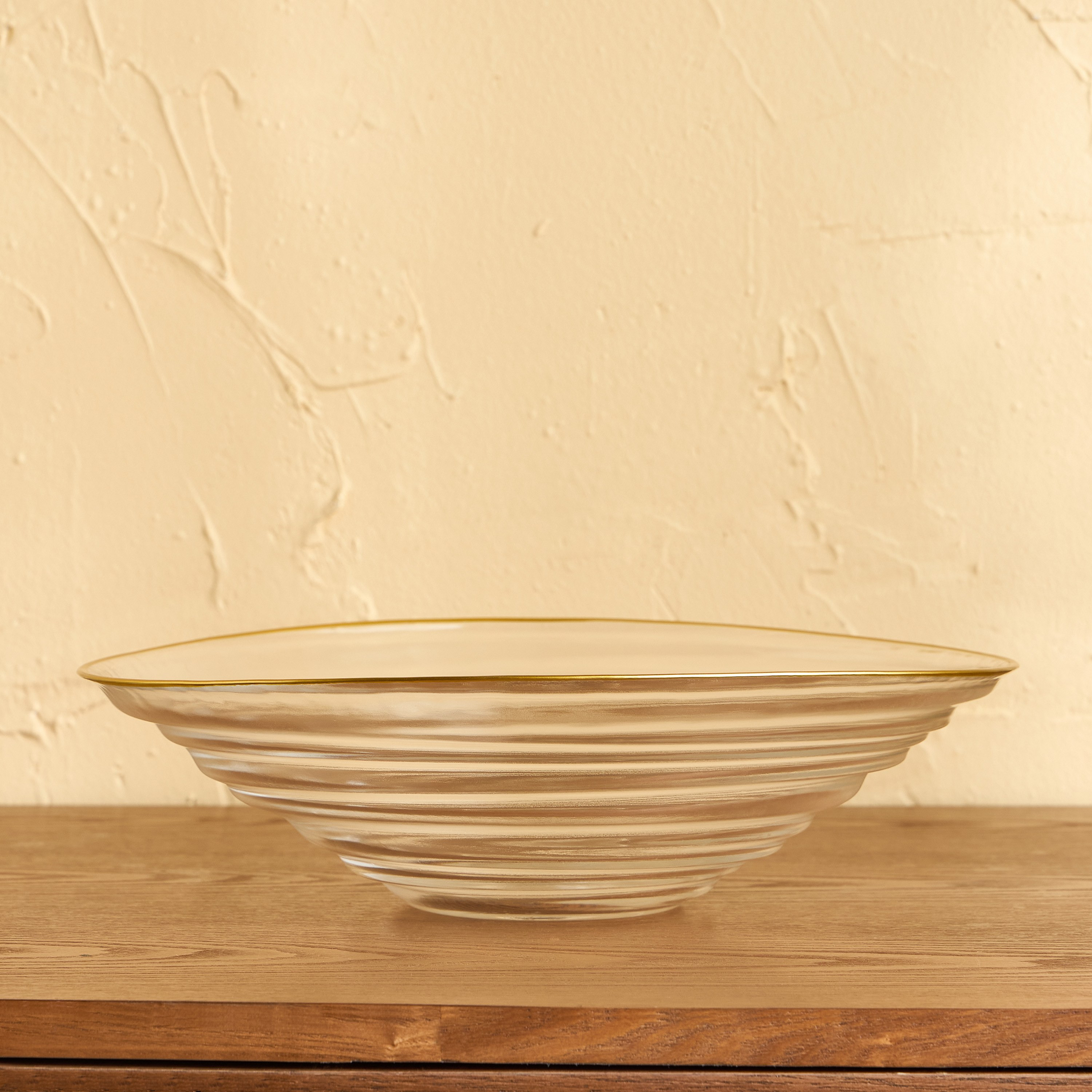 Shop Tamara Glass Decorative Bowl - 34 cm Online | Homecentre Oman