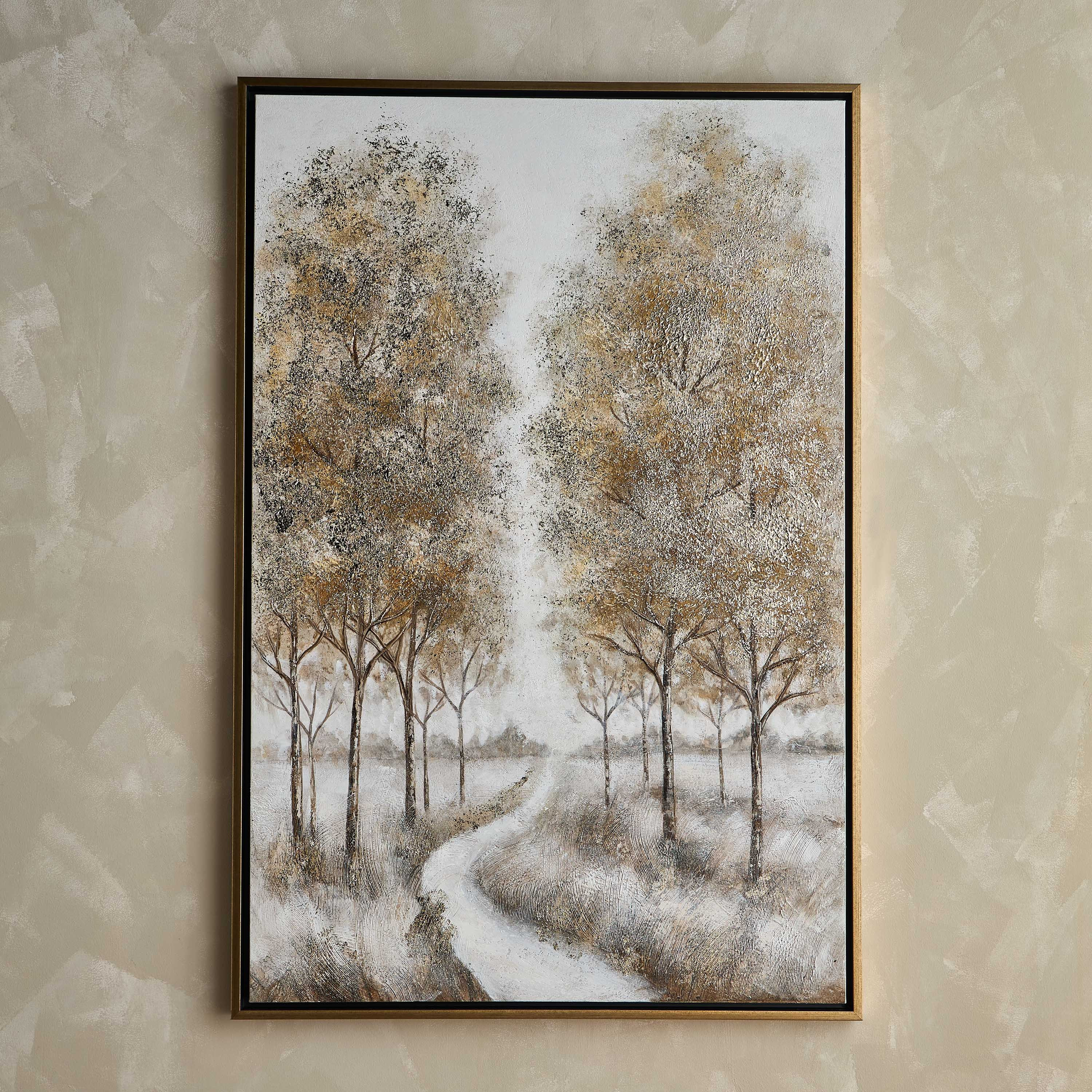 Shop Alula Framed Oil Painting Canvas Wall Art - 100x150 cm | Home ...