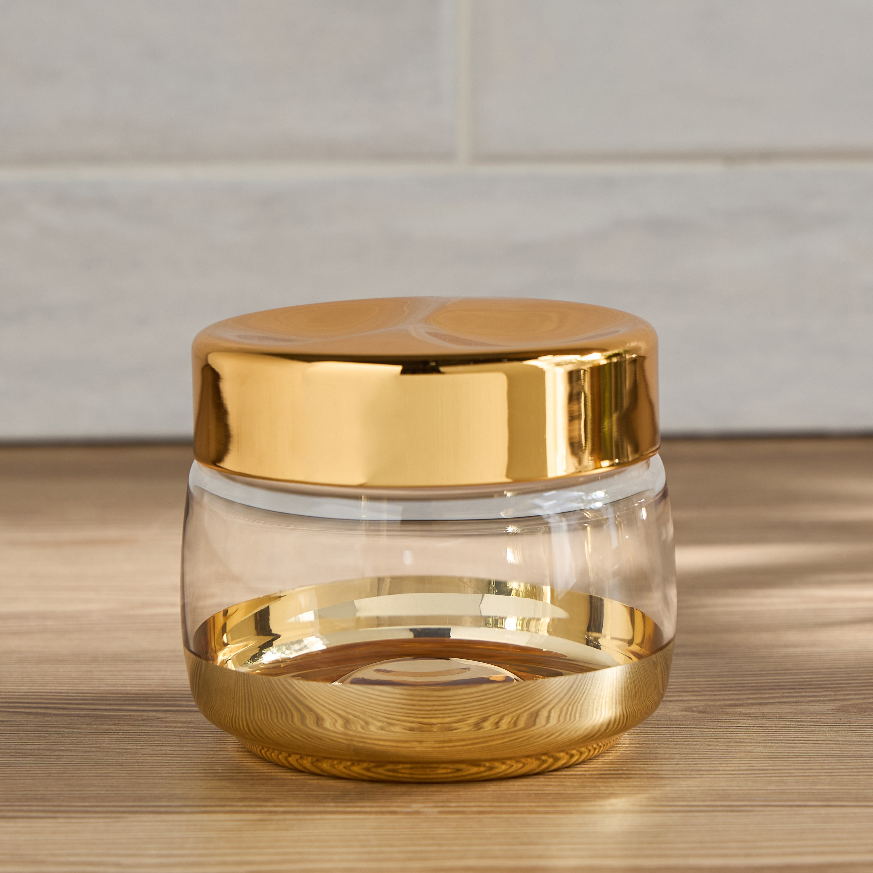 Shop Charlotte Glass Canister - 430 ml | Homecentre Egypt