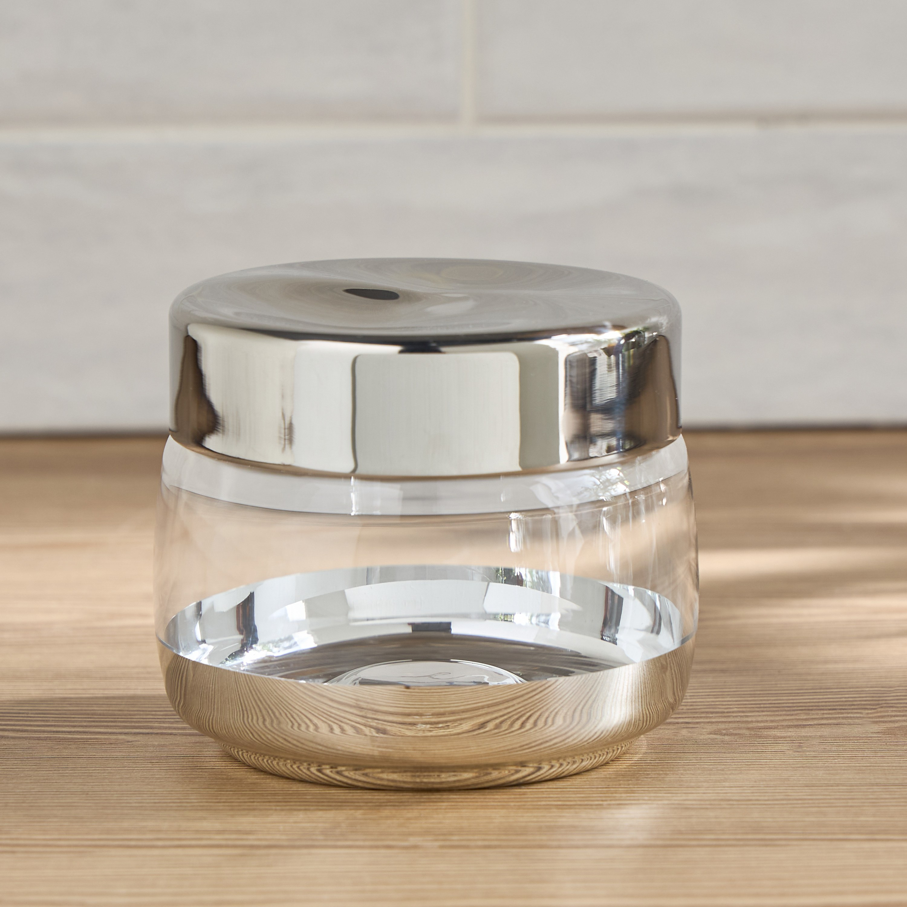 Shop Charlotte Glass Canister - 430 ml | Homecentre Oman