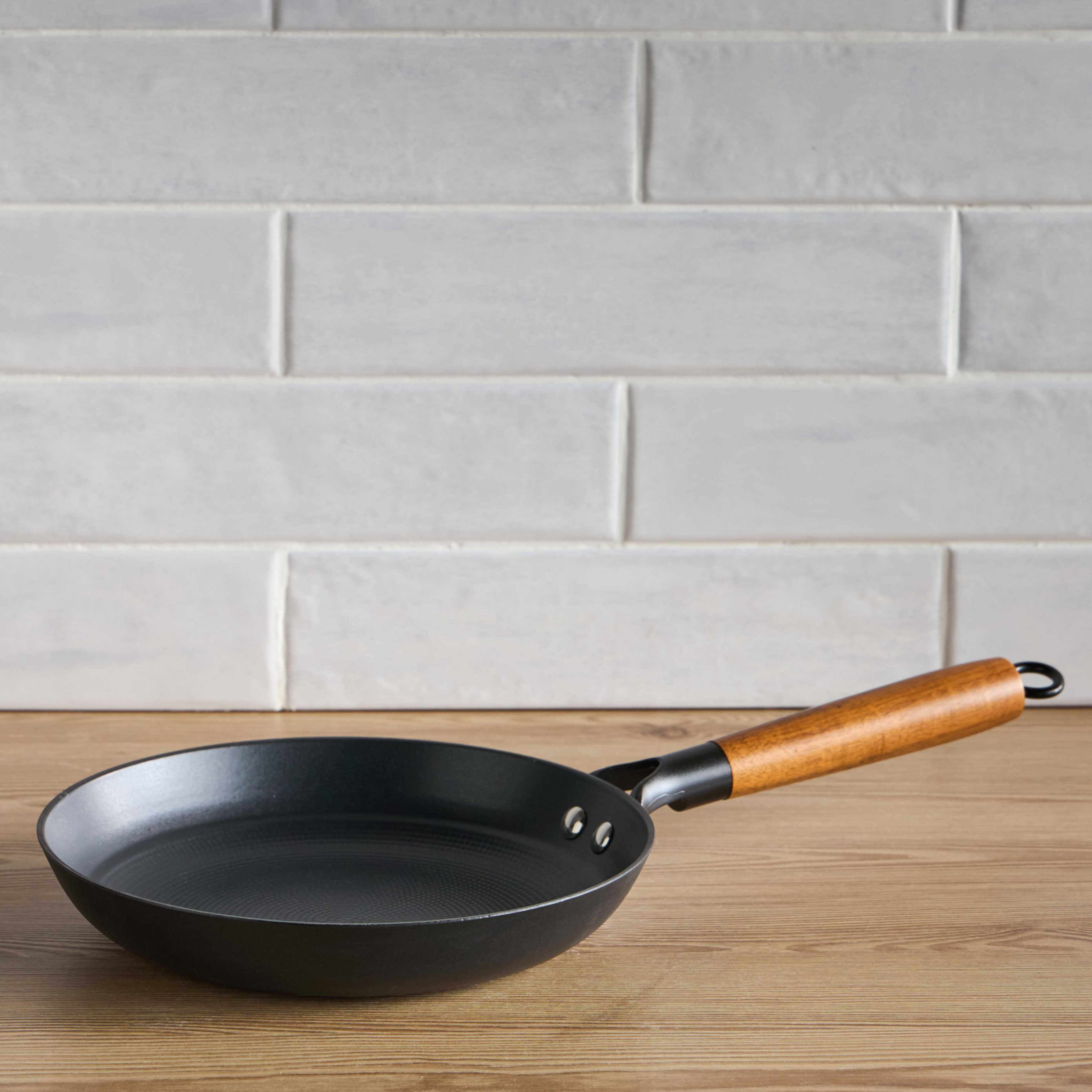 Shop Blacksmith Pressed Iron Frying Pan - 24 cm | Homecentre Oman