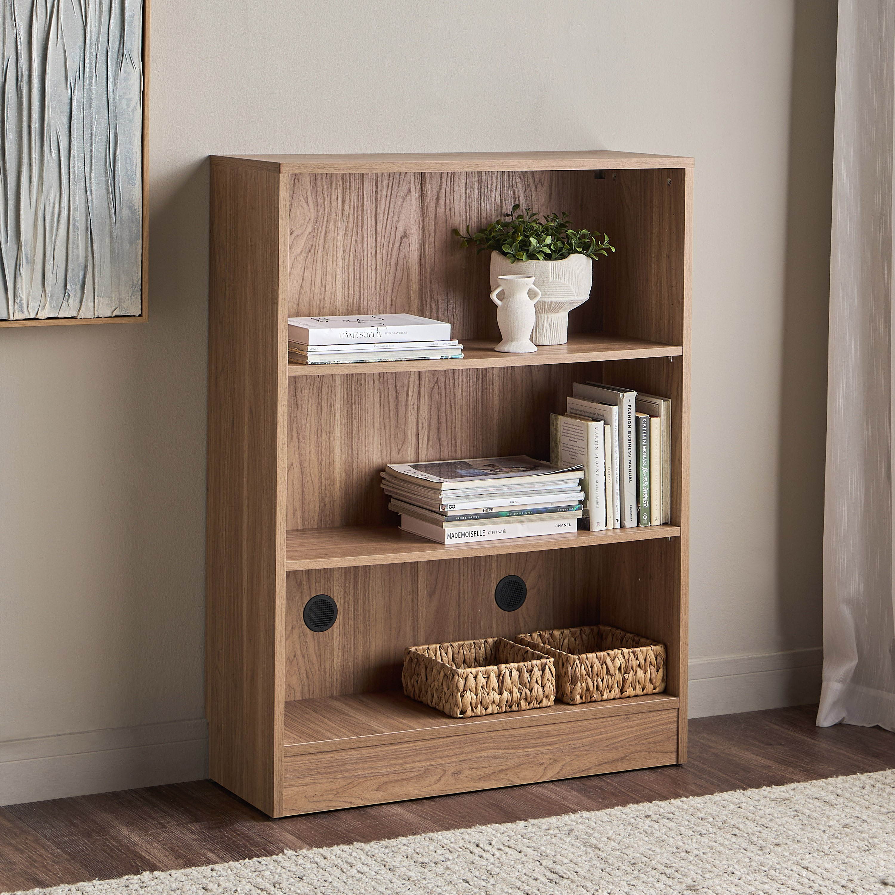 Shop Brayden Short Bookcase - Wide | Home Centre Kuwait