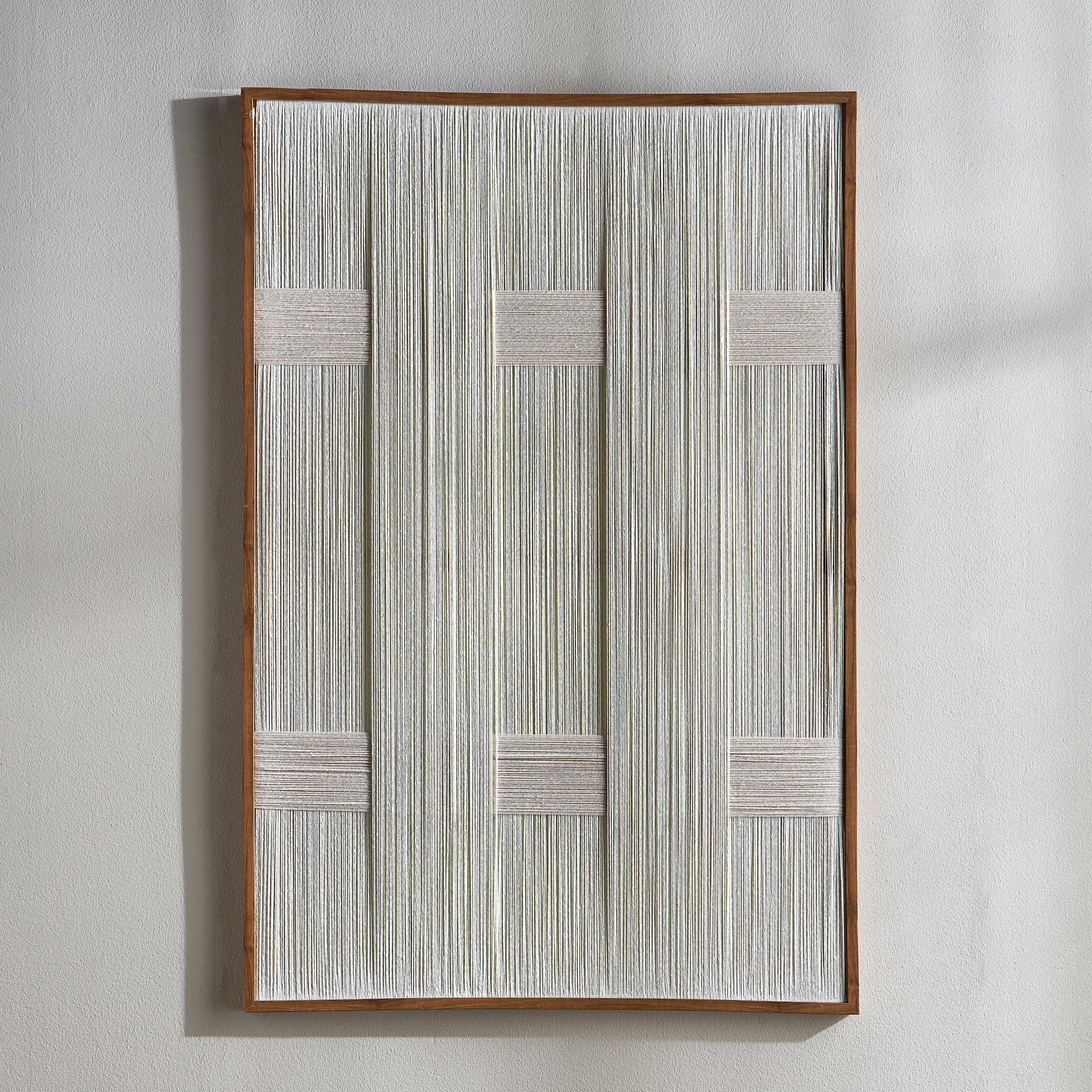 Shop Zarrin Tassel Framed Canvas Wall Art - 80x120 cm | Home Centre KSA