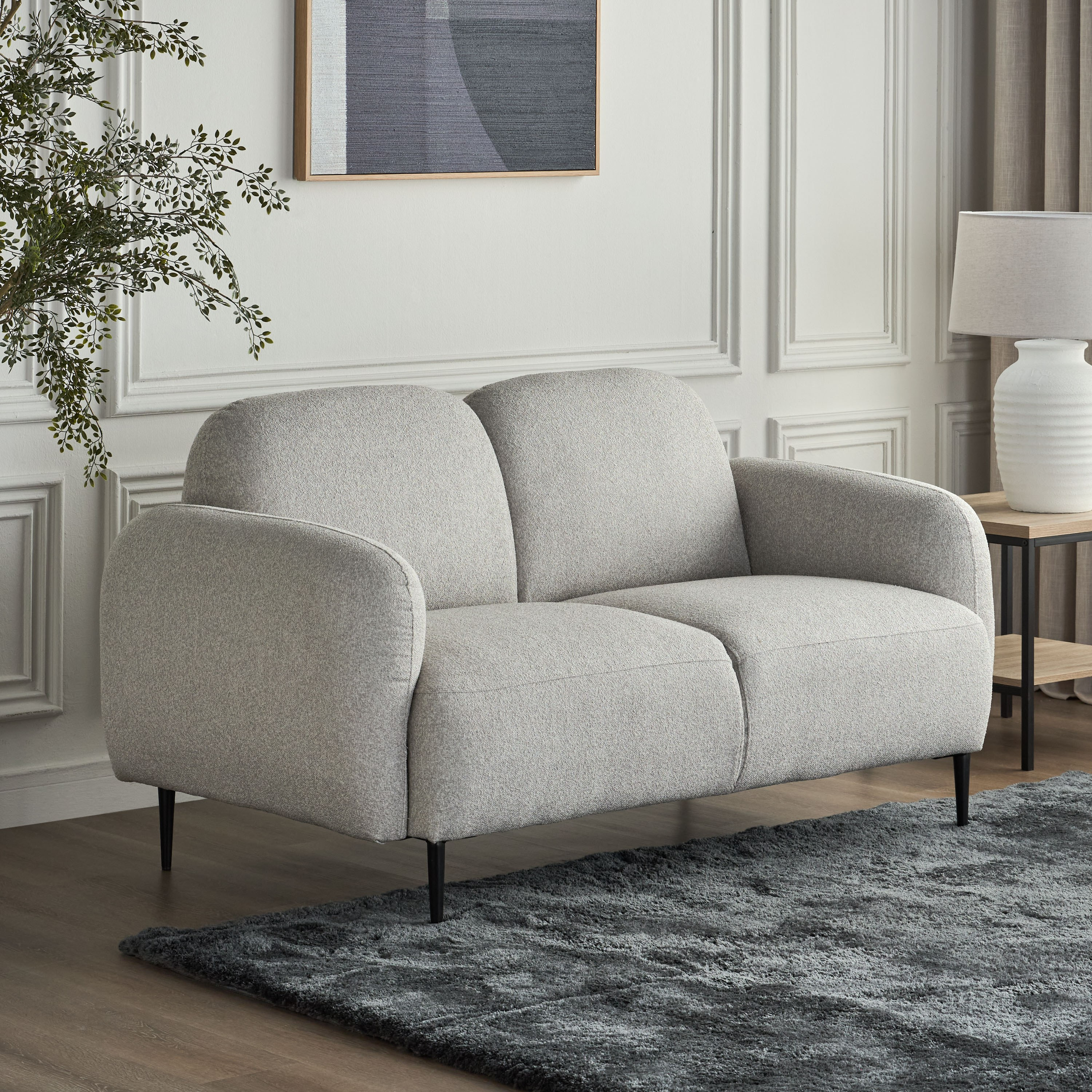 Shop Gleston 2-Seater Fabric Sofa | Homecentre Oman