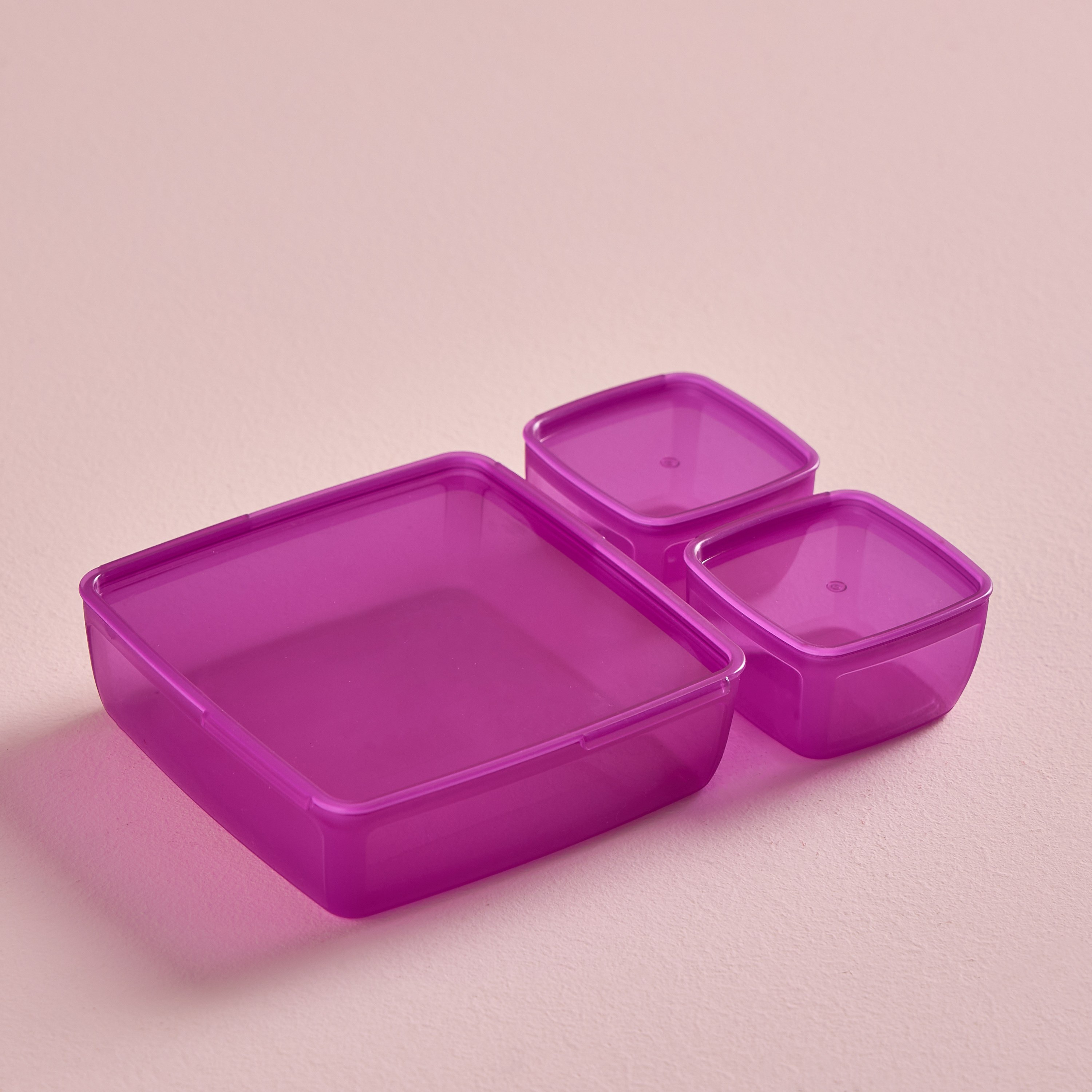 Shop Lunch Buddies 4-Piece Lunch Box Set | Home Centre Qatar