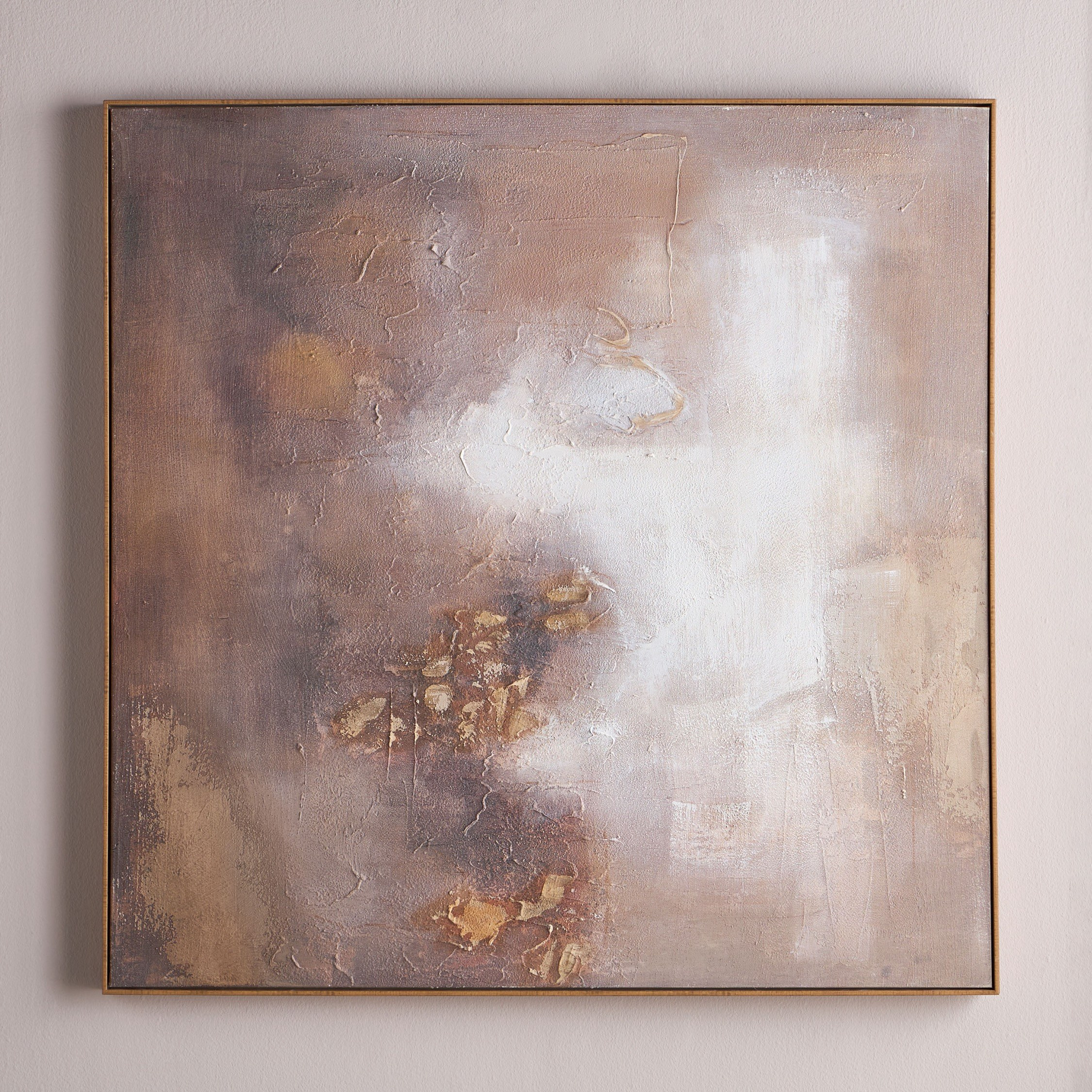 Shop Aggie Framed Canvas Wall Art - 120x120 cm | Home Centre UAE