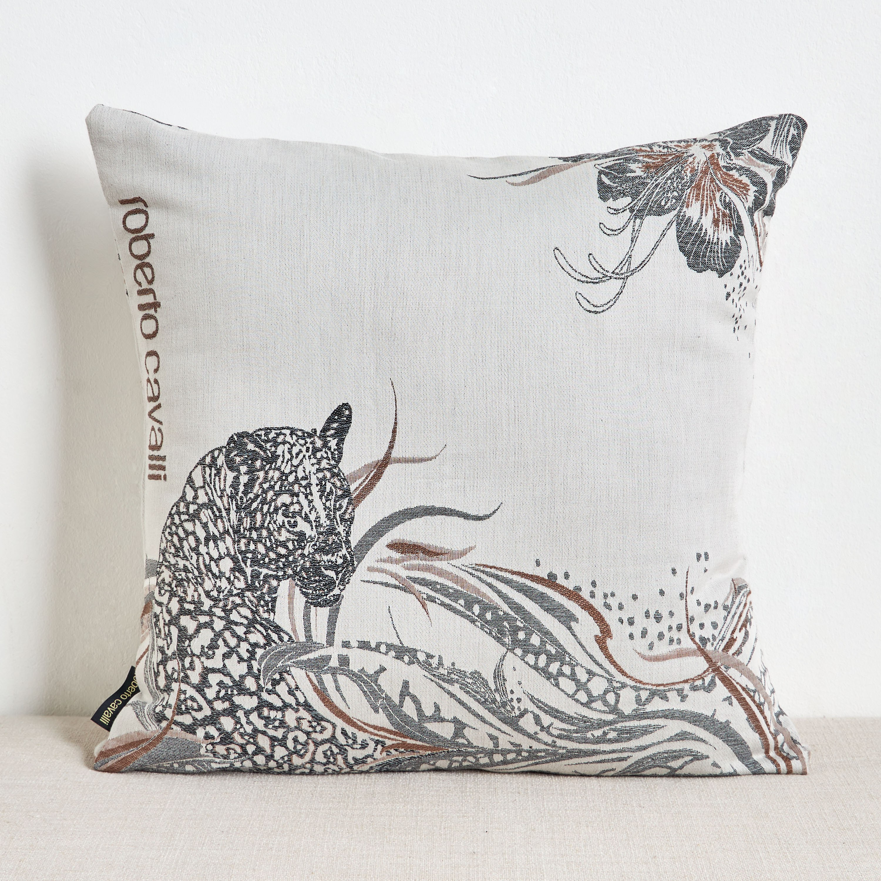 Shop Roberto Cavalli Jacquard Cushion Cover - 50x50 cm | Home Centre UAE