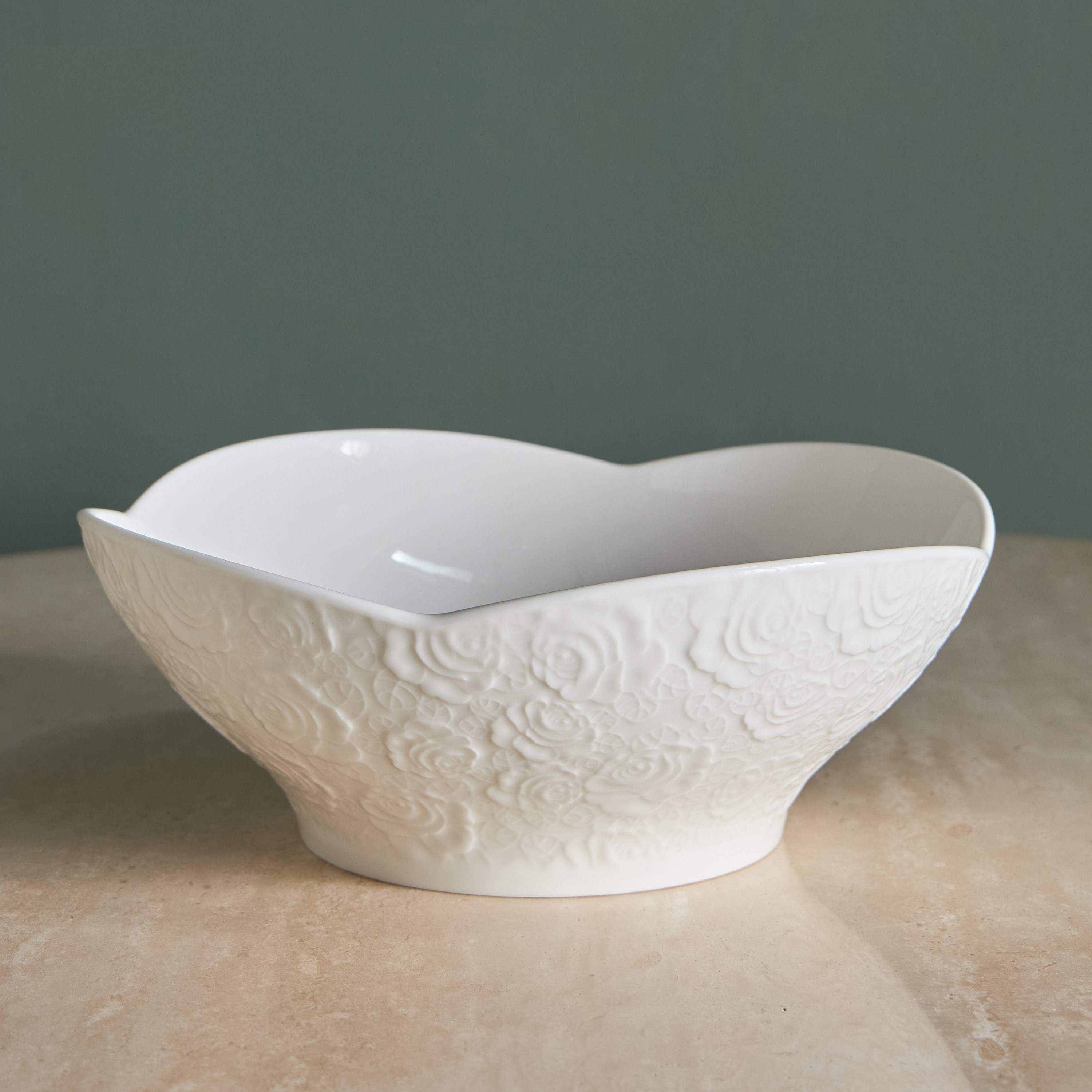 Shop Arras Porcelain Serving Bowl - 27 cm | Homecentre Oman