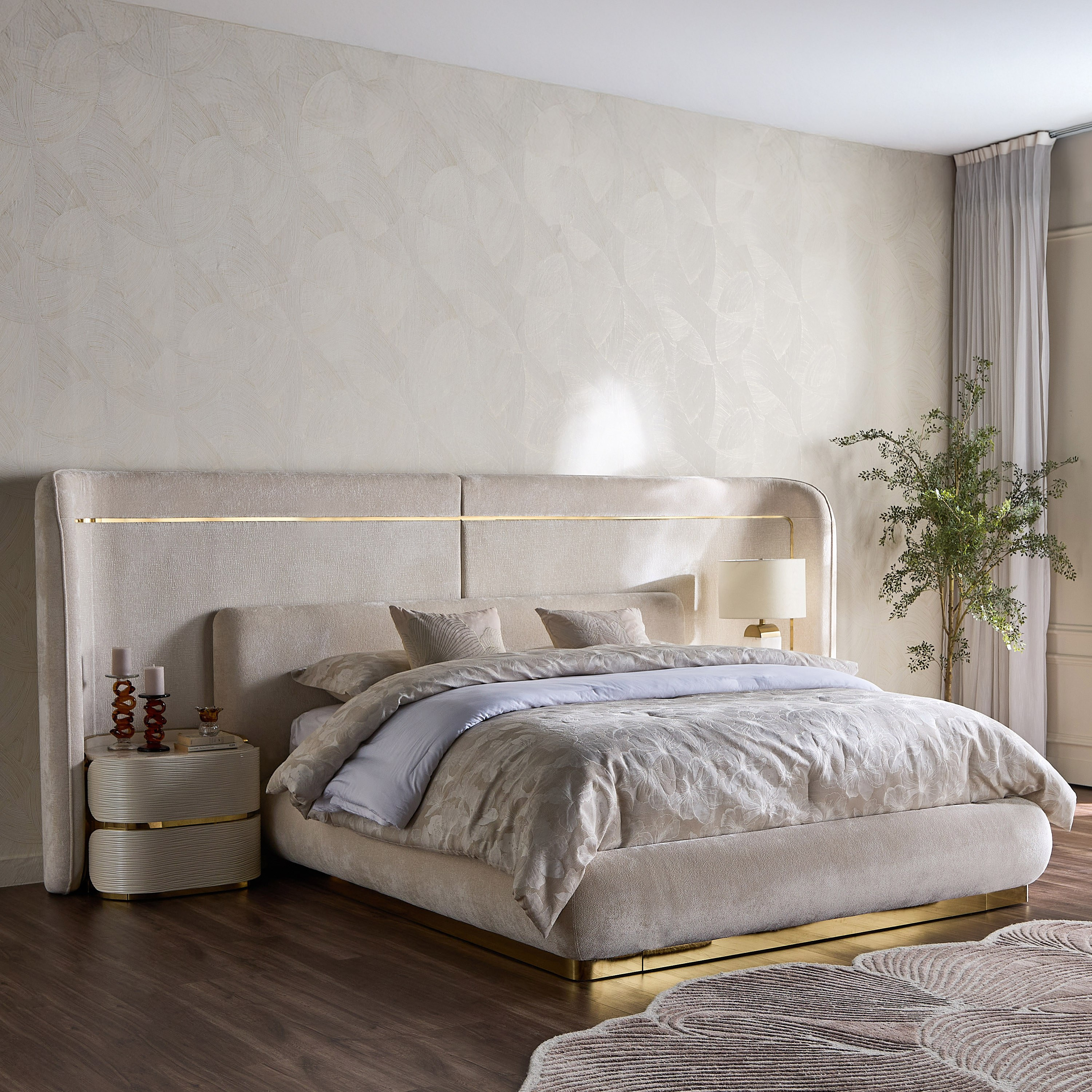 Shop Raqiya King Bed - 180x200 cm | Homecentre Oman