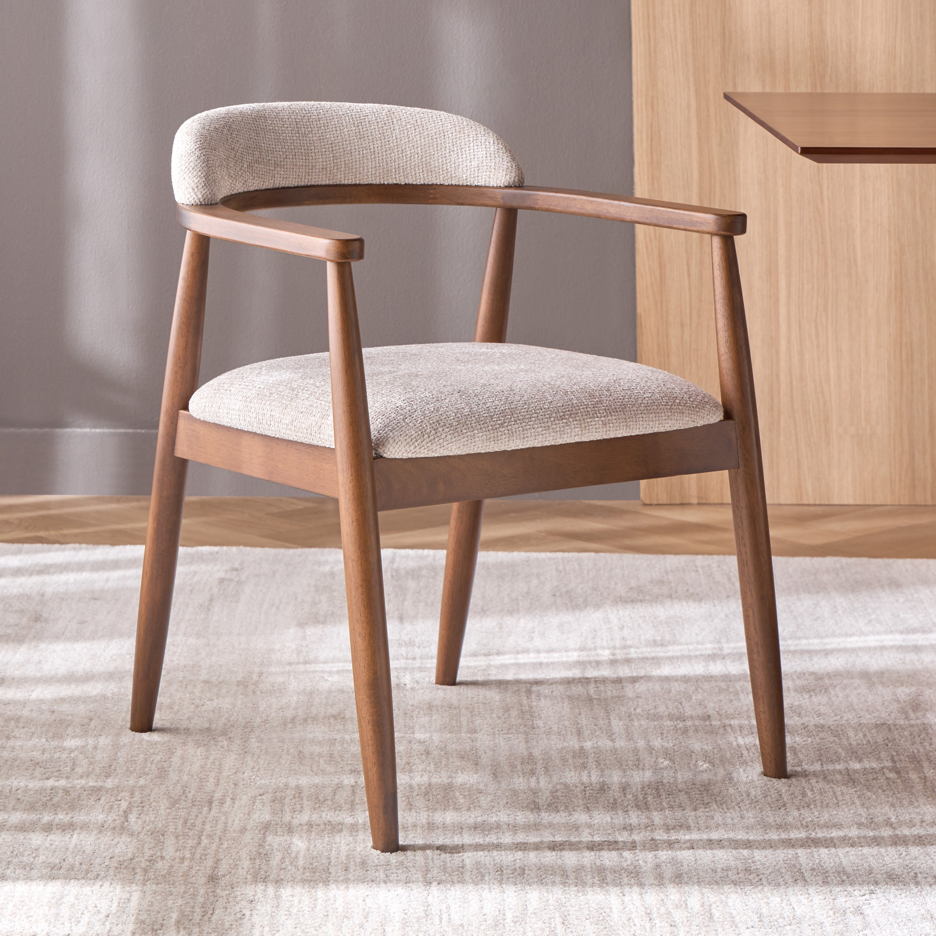 Shop Lilith Lusaka Fabric Dining Chair | Homecentre Oman