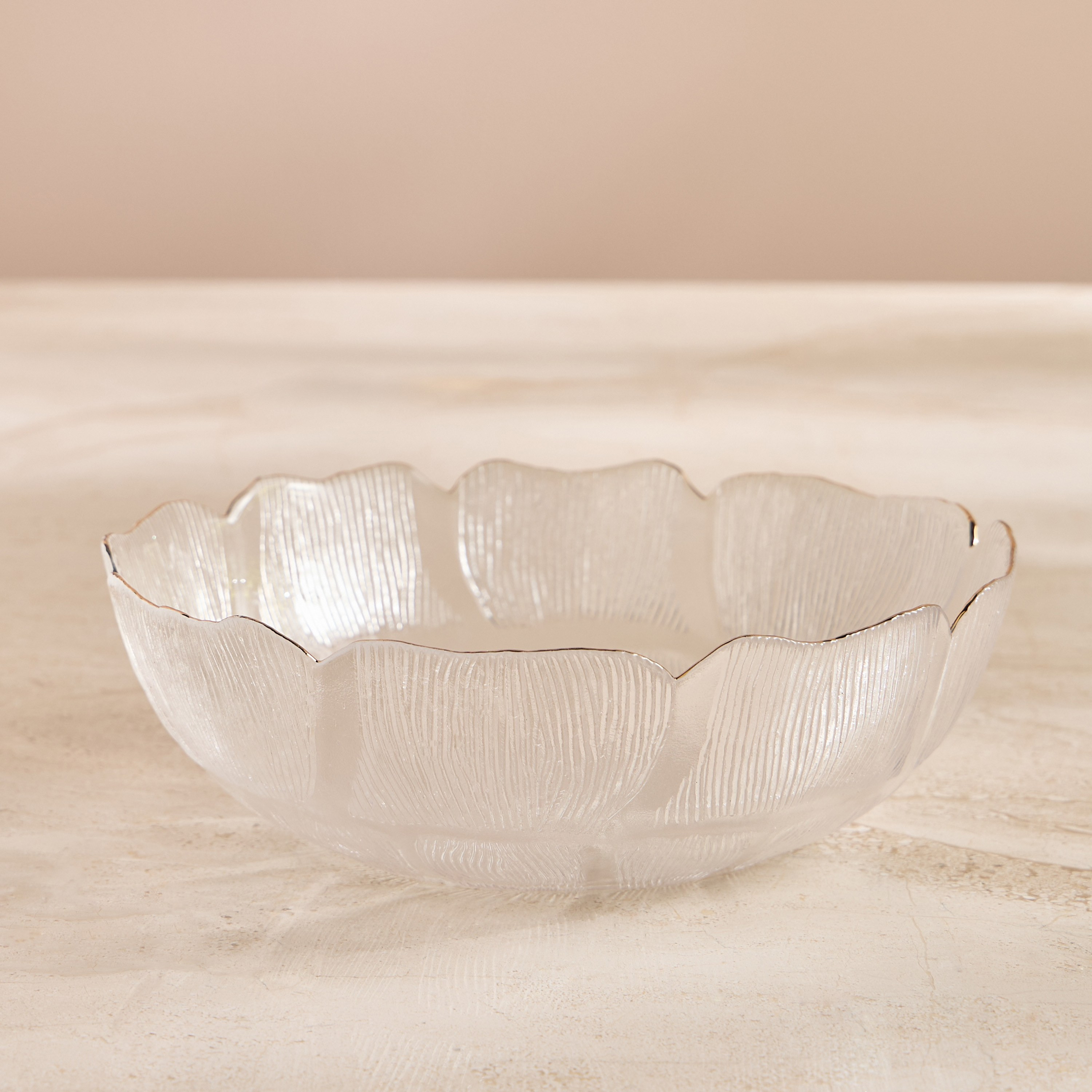 Buy Kamala Glass Appetizer Bowl - 19 cm Online | Centrepoint Qatar