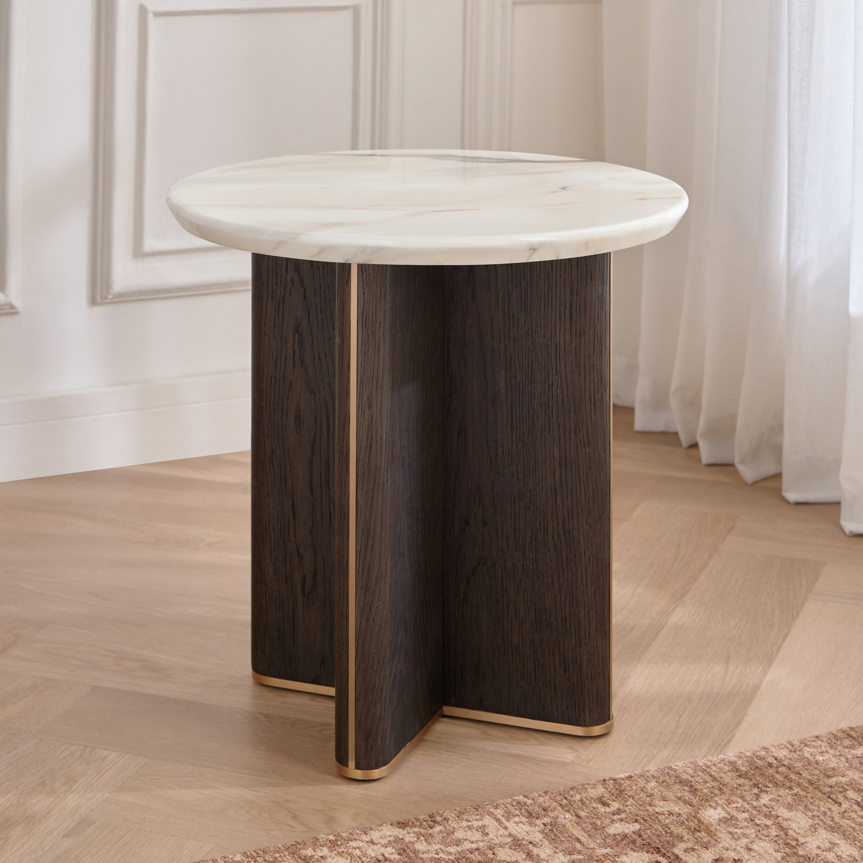 Shop Azores Marble Top Side Table | Home Centre UAE