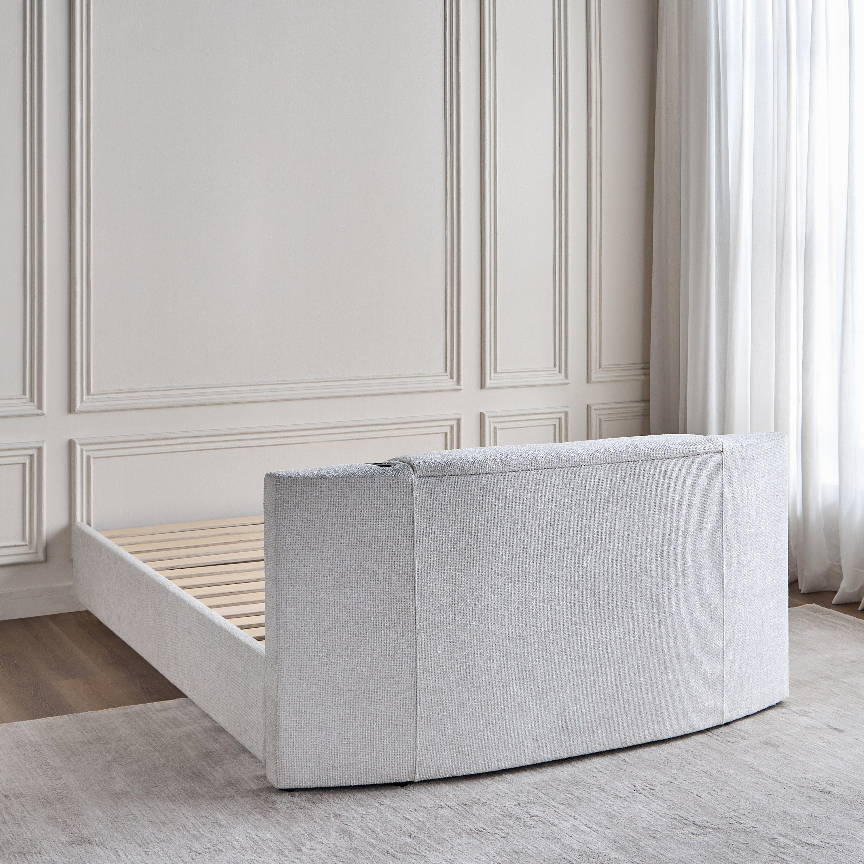 Shop Stellar Queen Modular Media Bed Base - 160x200 cm | Homecentre UAE