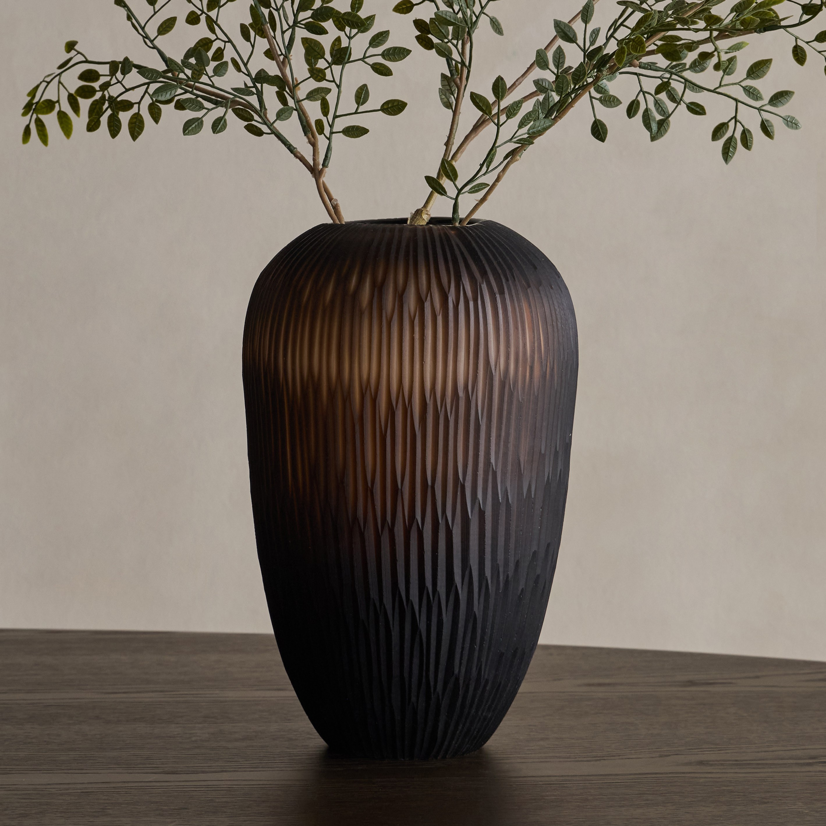 Shop Dara Glass Vase - 27 cm Online | Home Centre Saudi