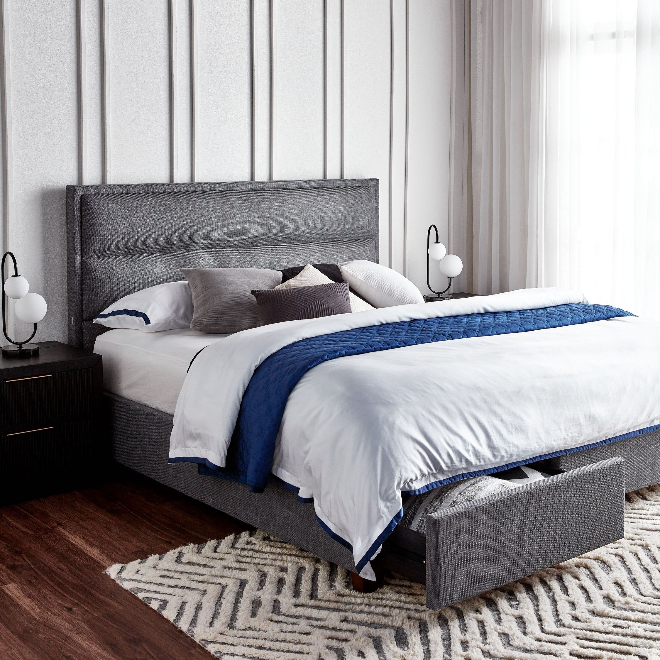 Shop Stellar Ace Bed with Drawer Storage - 160x200 cm Online ...
